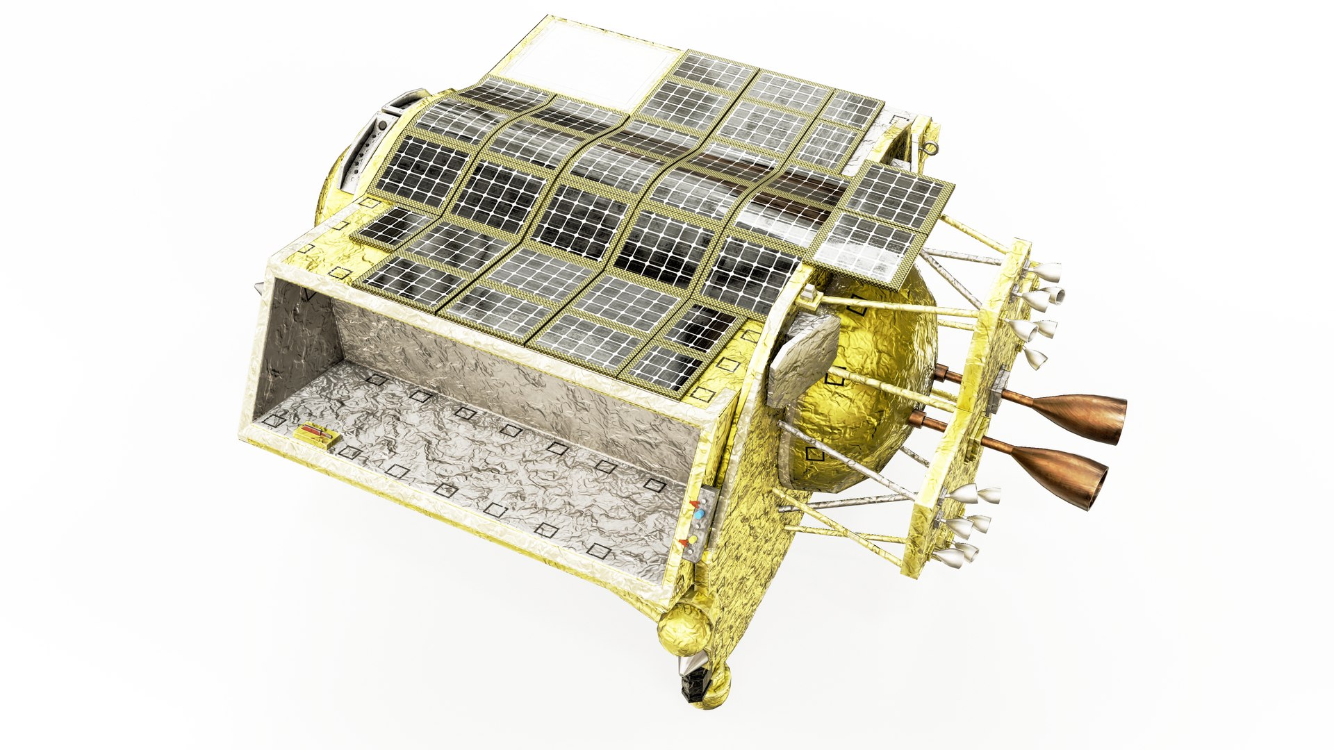 SLIM Mission JAXA Lunar Lander 3D Model - TurboSquid 2516919