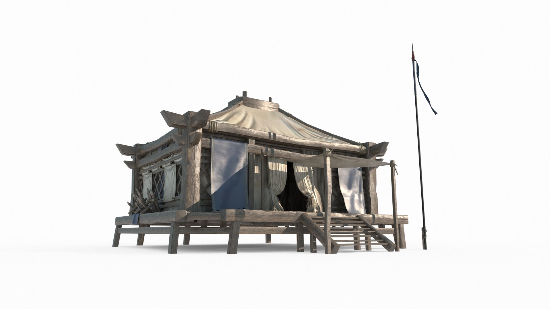 Ancient Military Tents 3D Model - TurboSquid 2291437