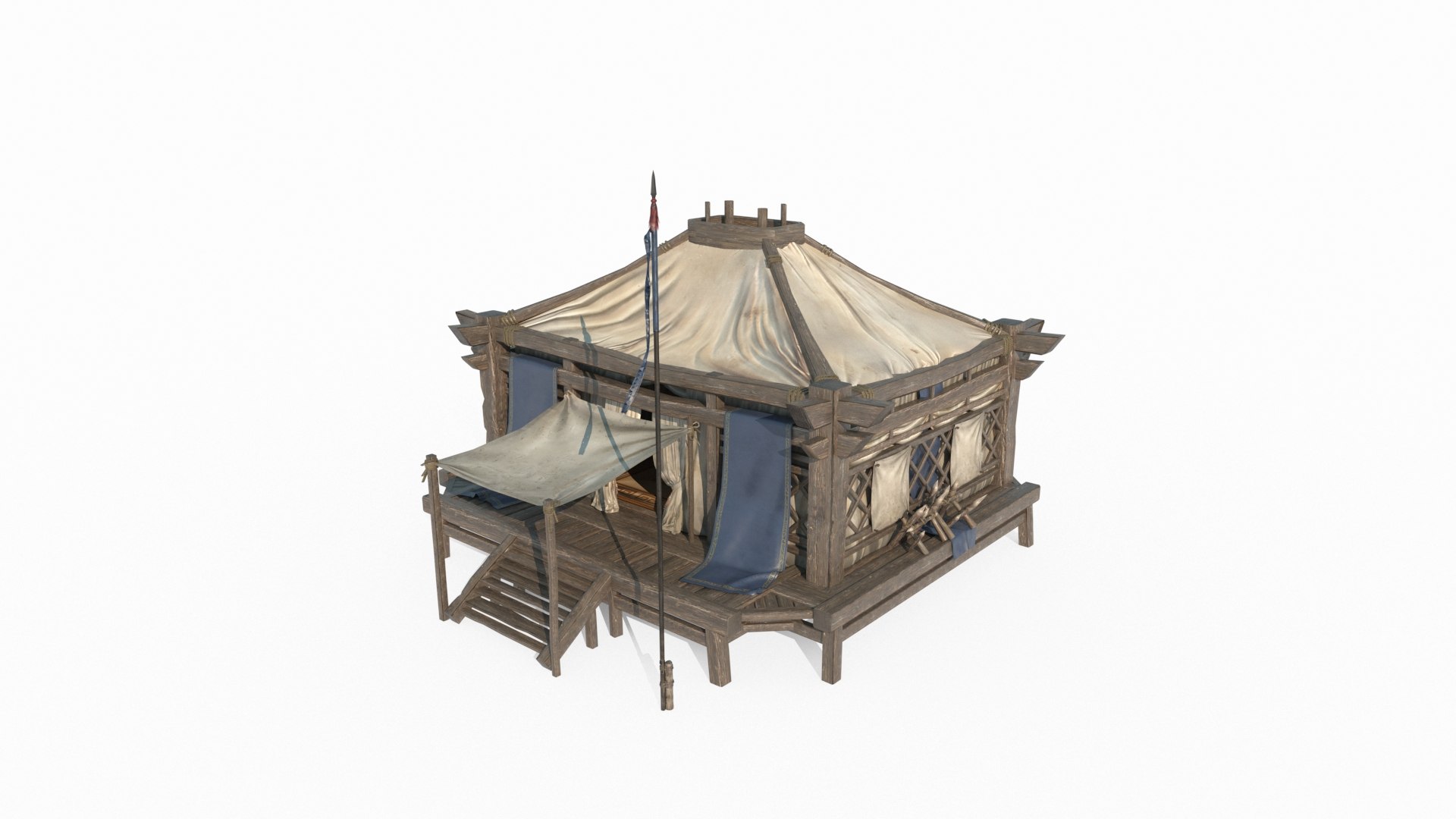 Ancient Military Tents 3D Model - TurboSquid 2291437
