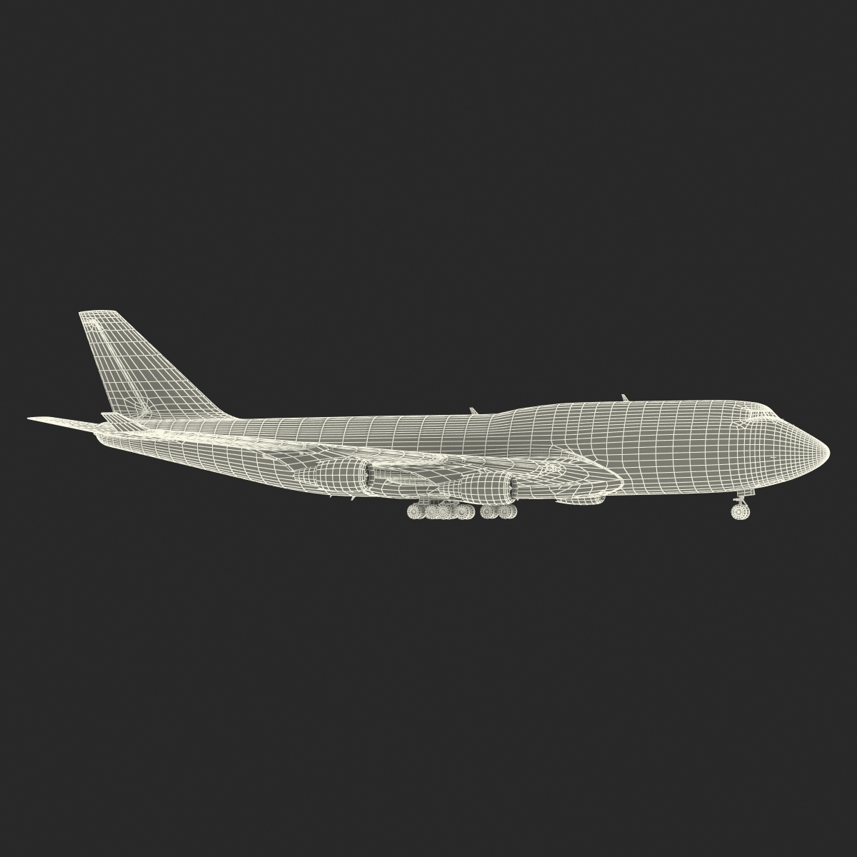 boeing 747-400 british airways 3d 3ds