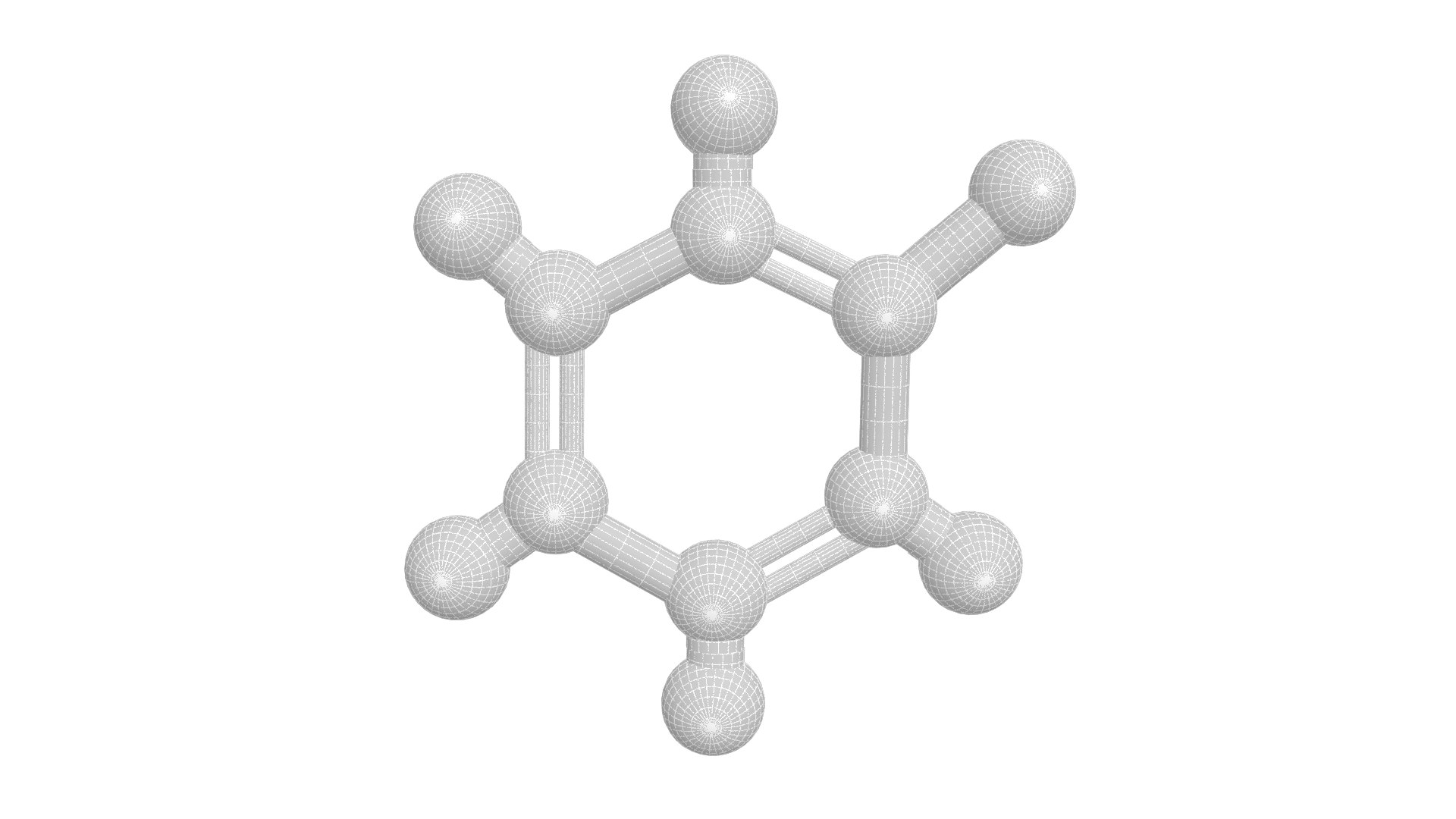 3D c6h5cl chlorobenzene model - TurboSquid 1423977