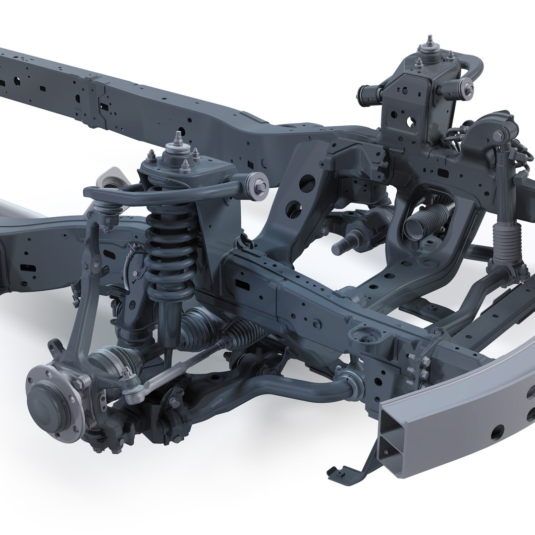 Suv Chassis Frame 3D Model - TurboSquid 1224973