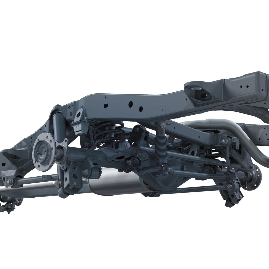 Suv Chassis Frame 3D Model - TurboSquid 1224973