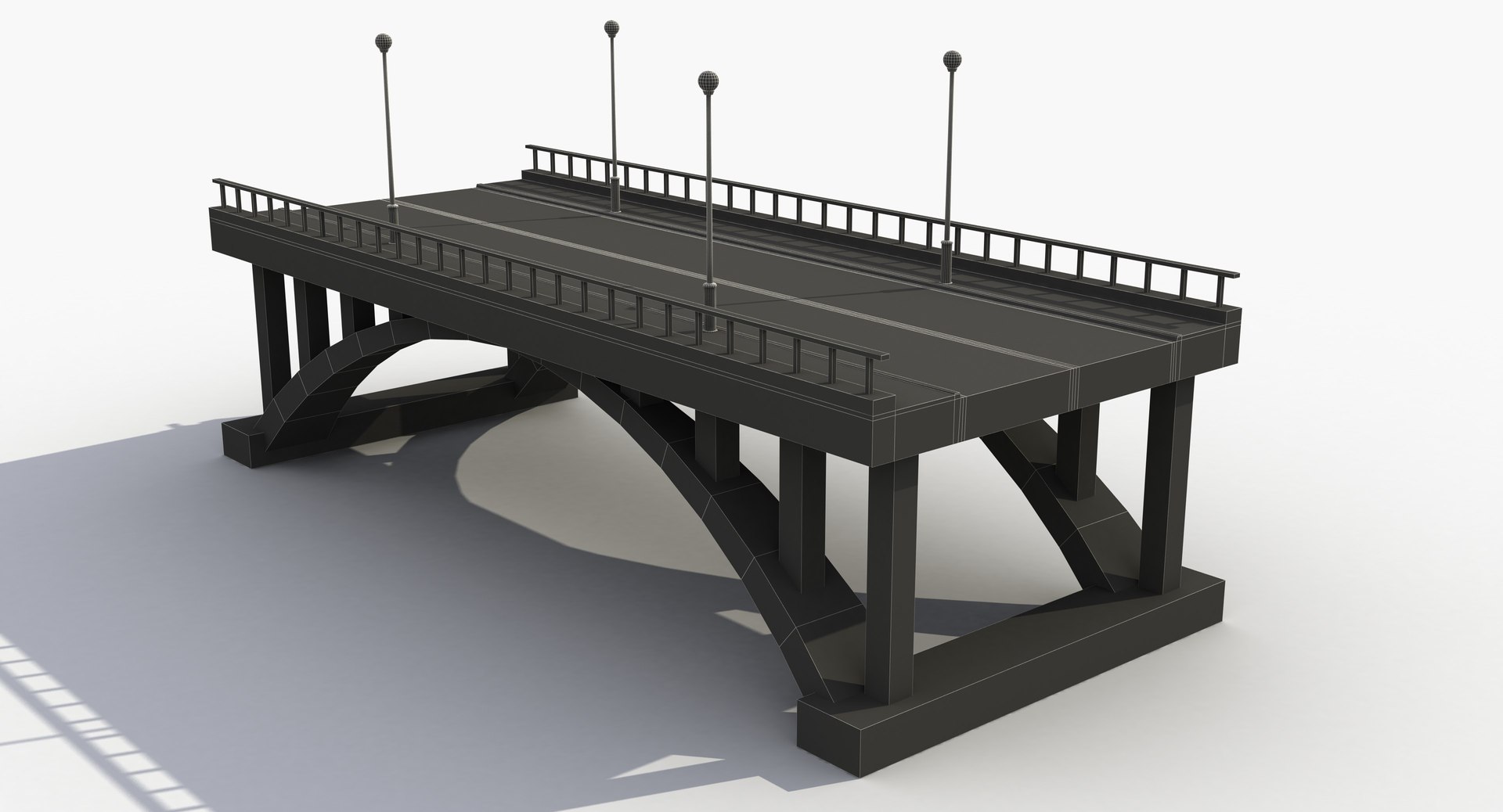 Concrete Bridge 28 3D Model 3D - TurboSquid 1833483
