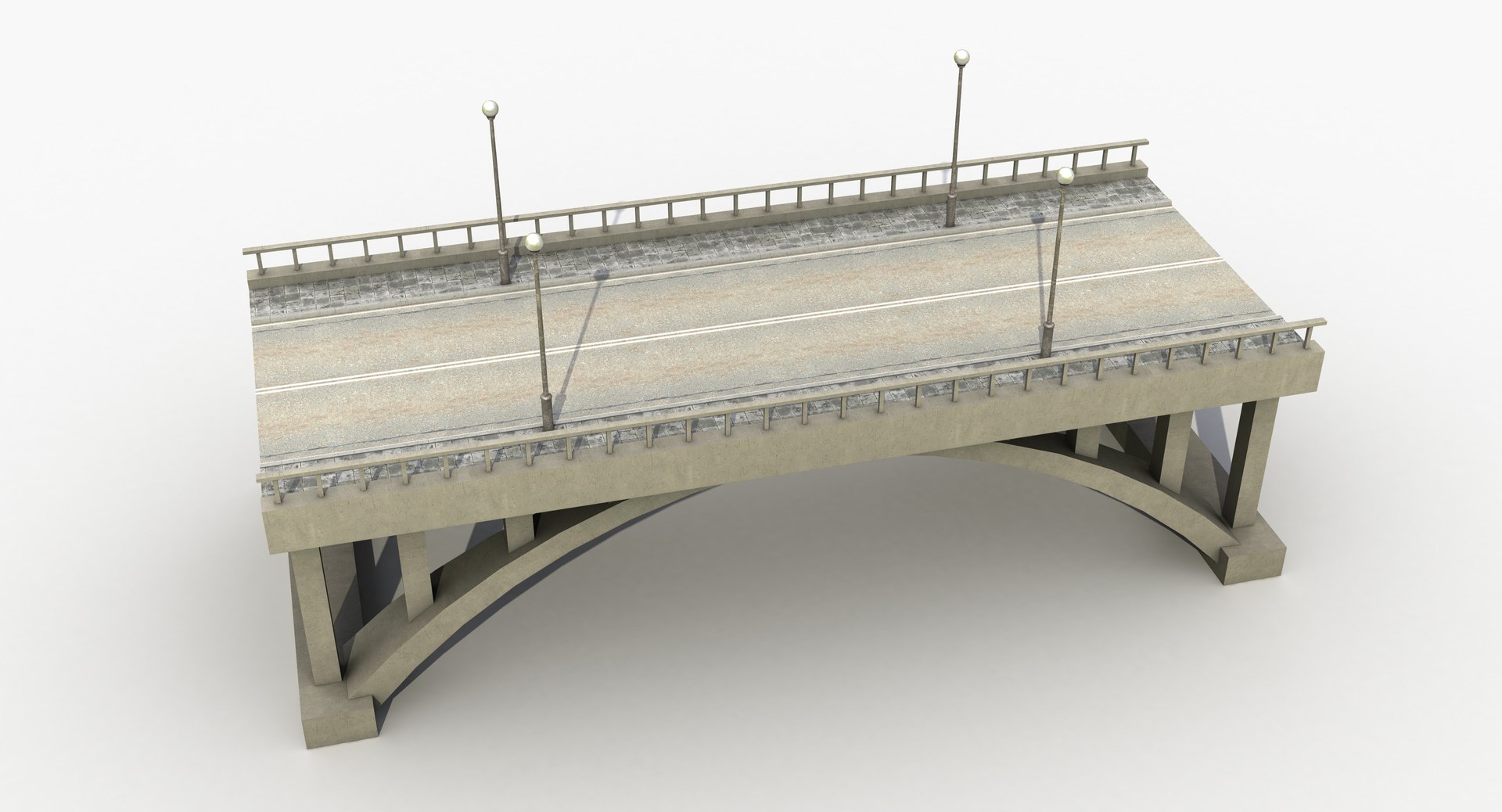 Concrete Bridge 28 3D Model 3D - TurboSquid 1833483