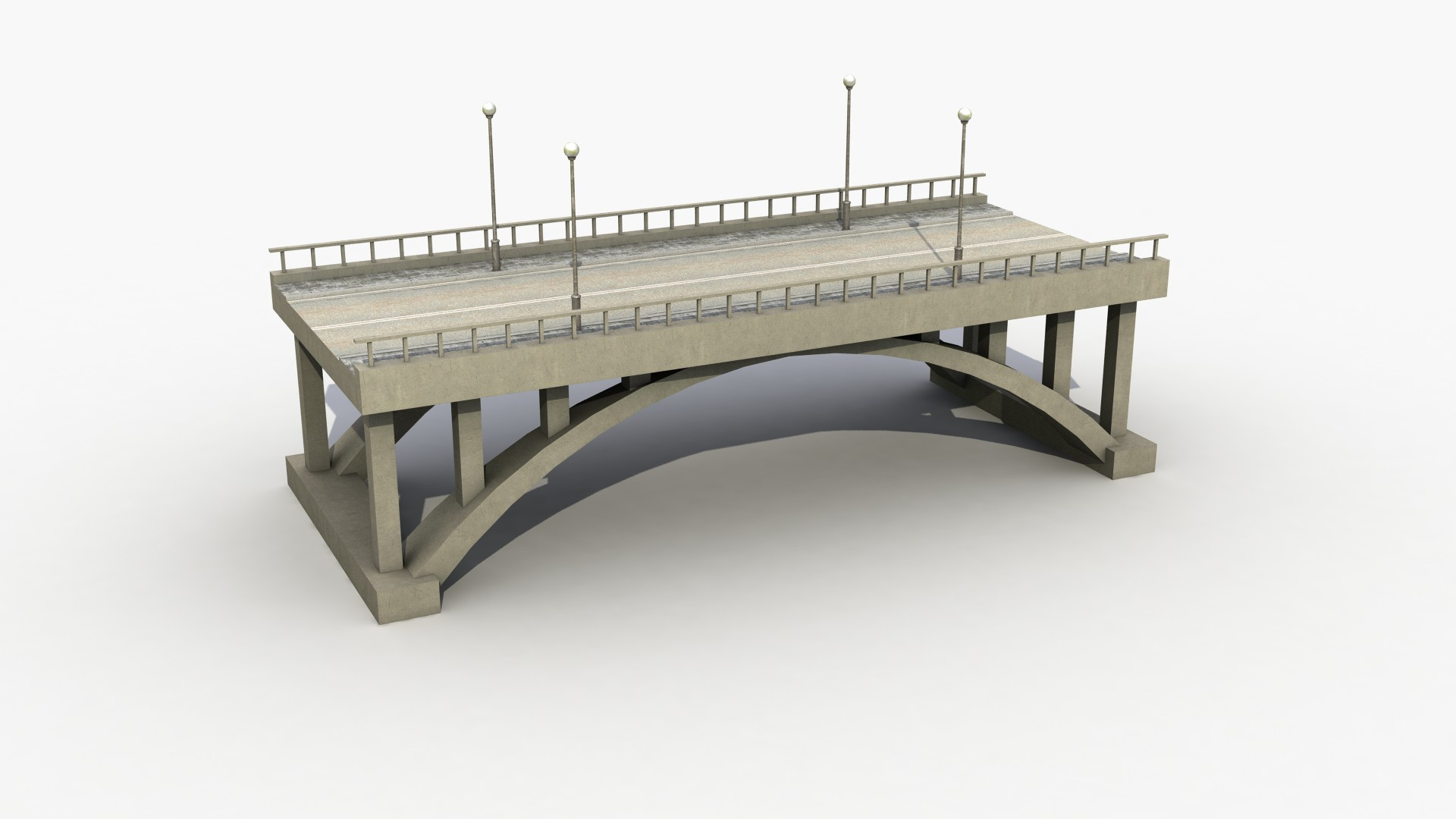 Concrete Bridge 28 3D Model 3D - TurboSquid 1833483