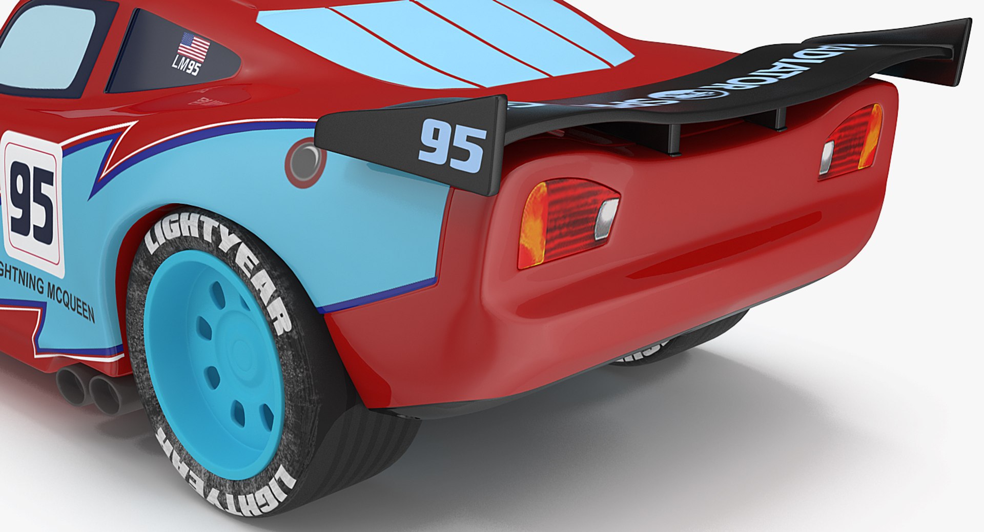 Lightning mcqueen car toy 3D model - TurboSquid 1298207
