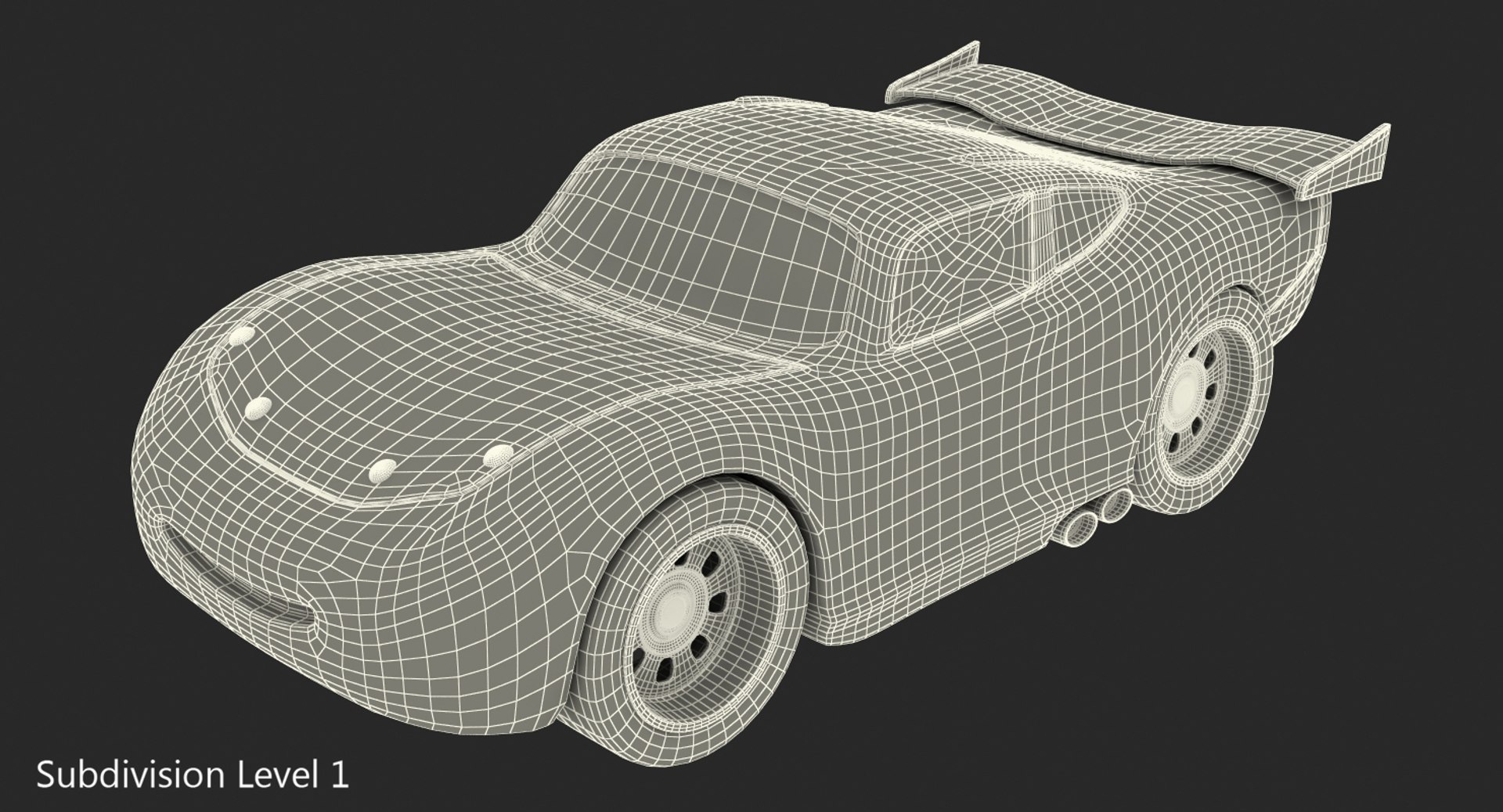 Lightning mcqueen car toy 3D model - TurboSquid 1298207