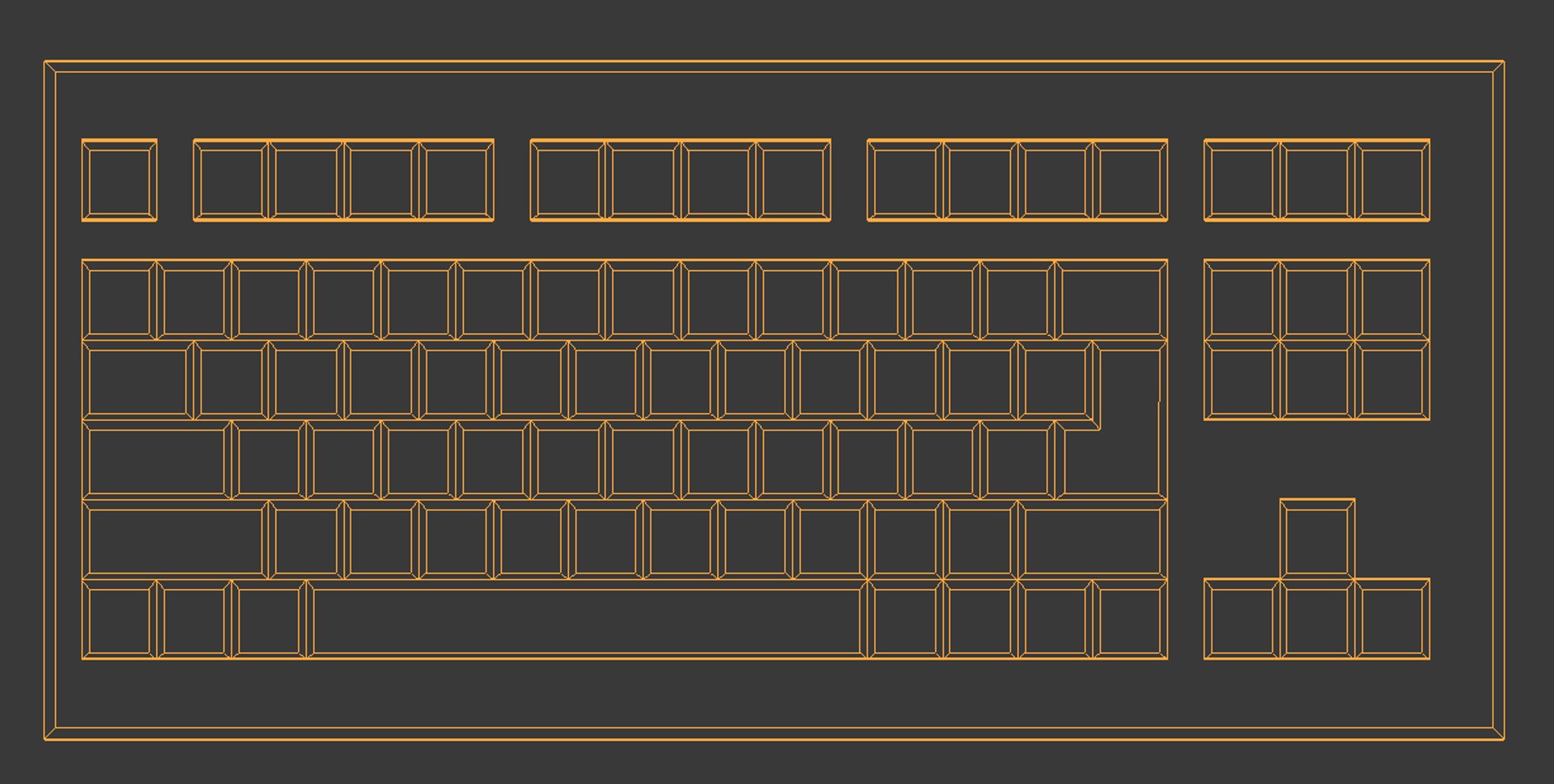 3D Rgb Keyboard Model - TurboSquid 1233355
