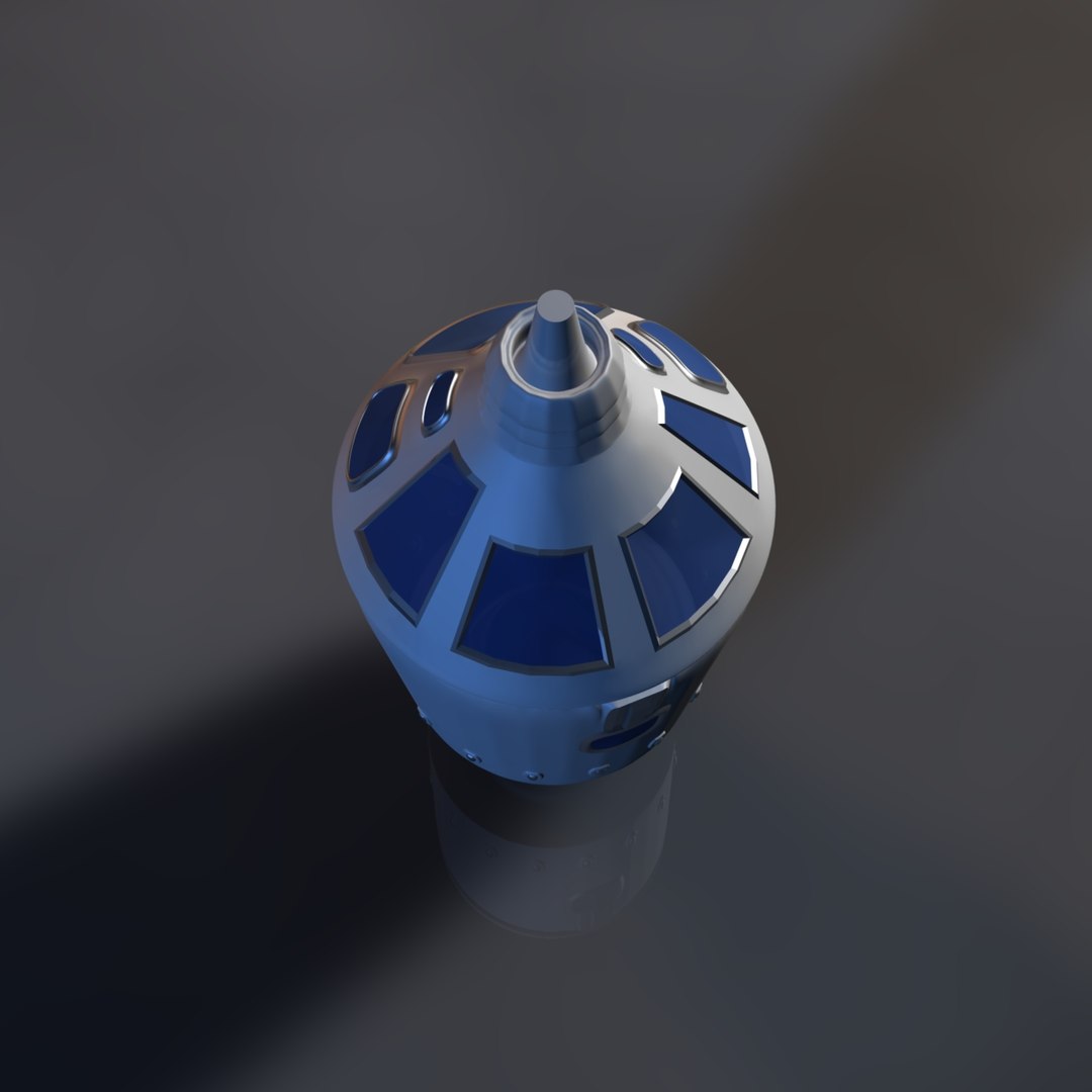 3d Model Space Capsule