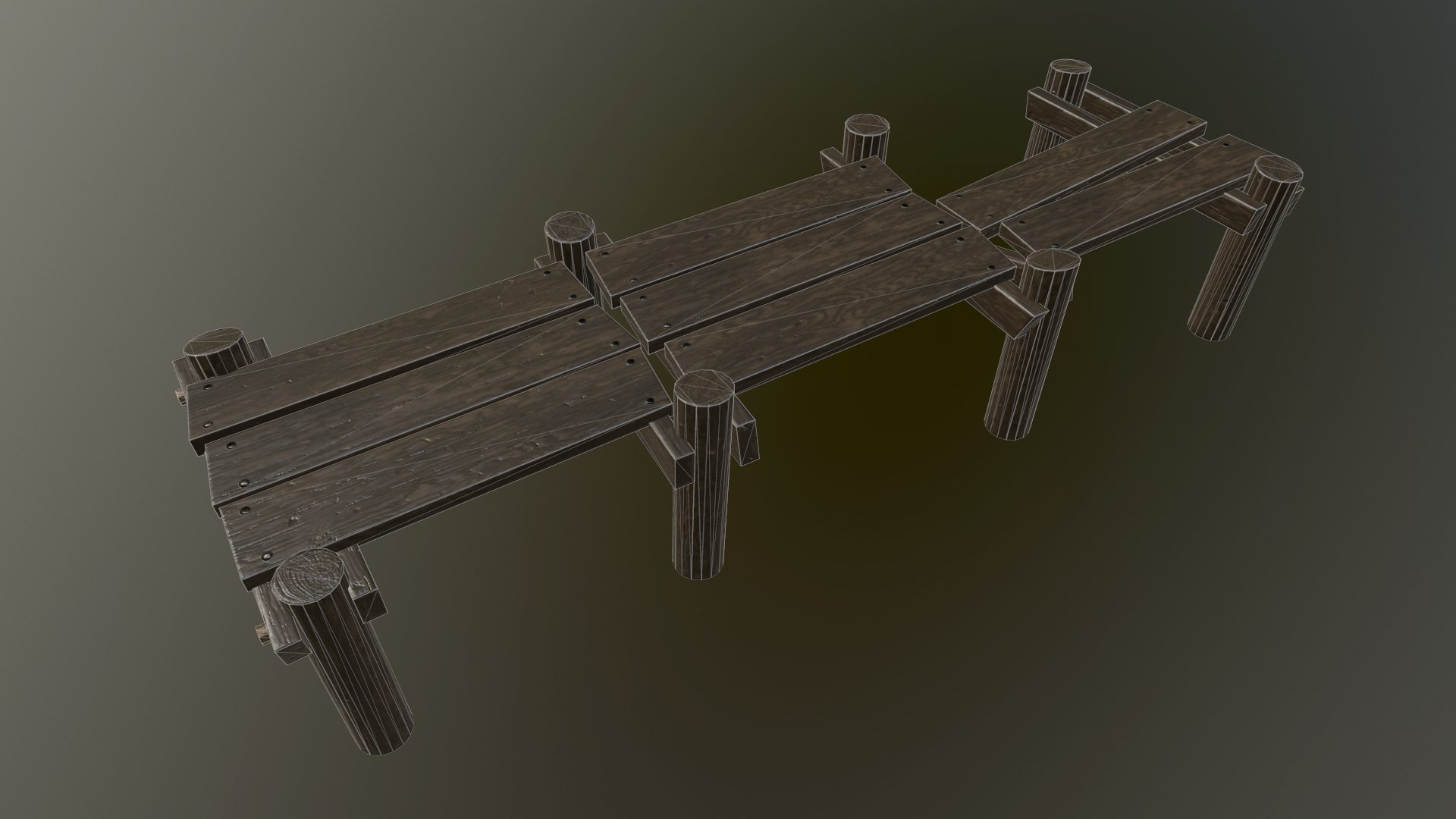 Medieval Pier 3D Model - TurboSquid 1369623