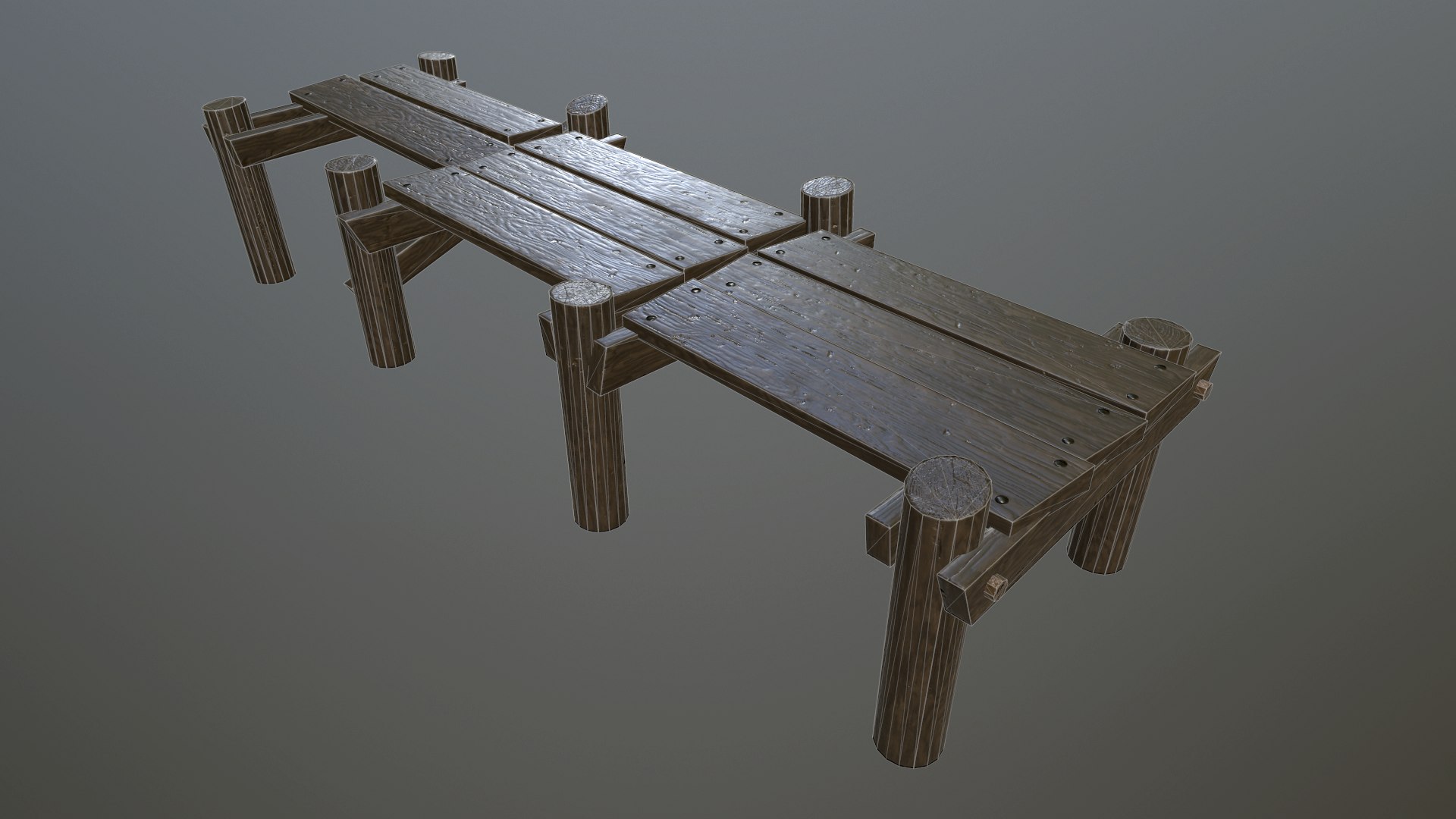 Medieval Pier 3D Model - TurboSquid 1369623