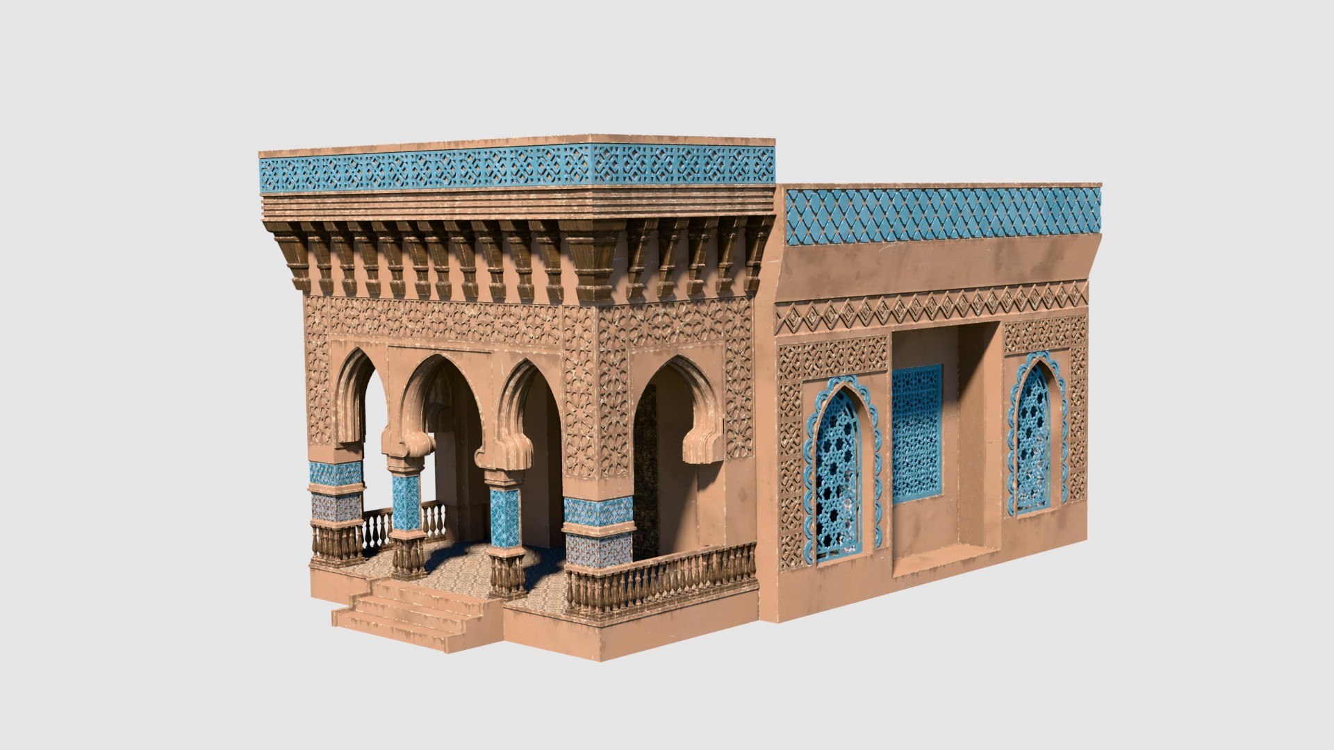 Ancient Arabic Shop 18 Model - TurboSquid 2266579