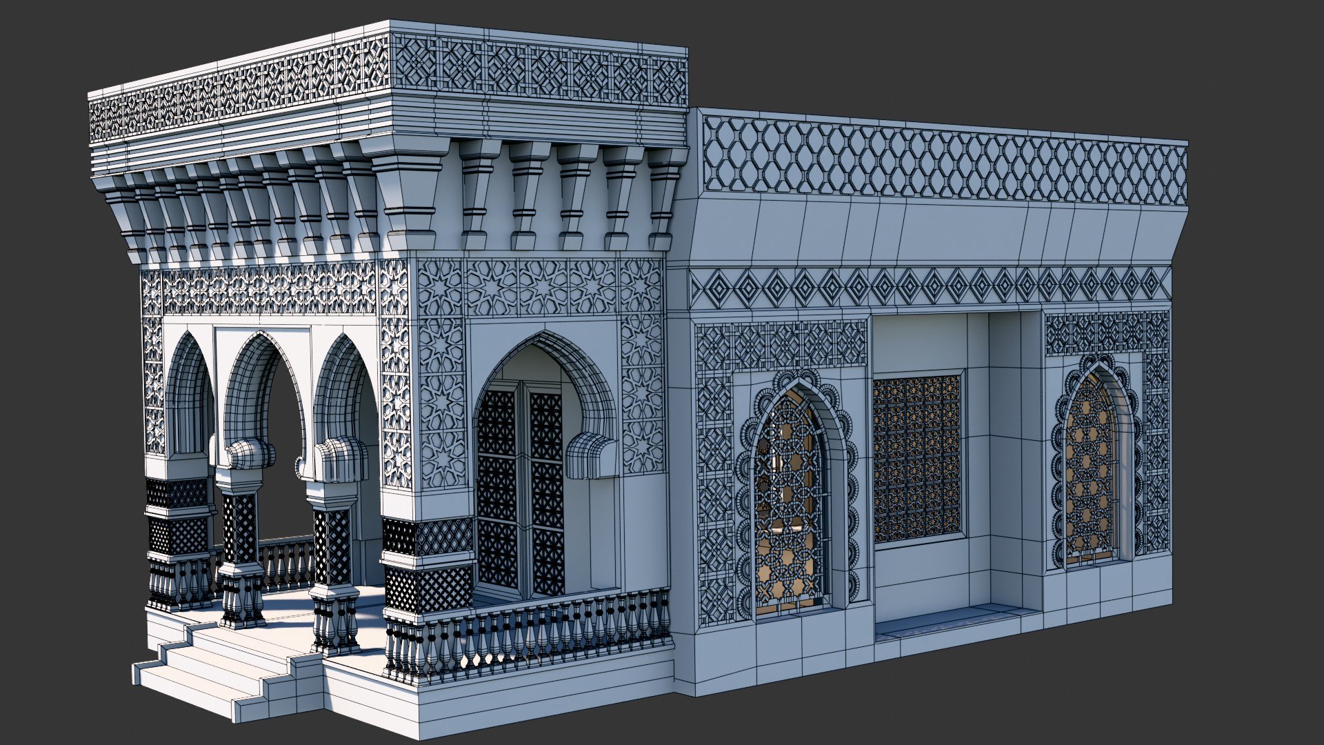 Ancient Arabic Shop 18 Model - TurboSquid 2266579