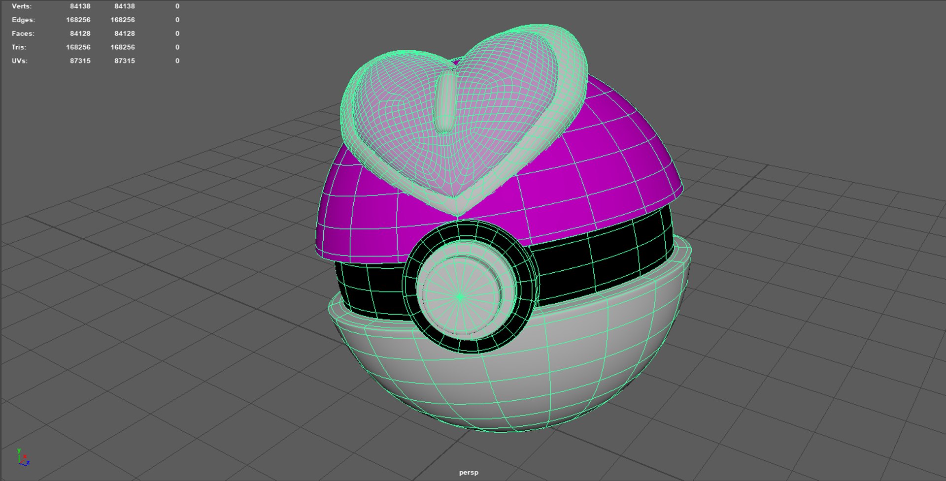 Love Ball 3D Model - TurboSquid 1518716