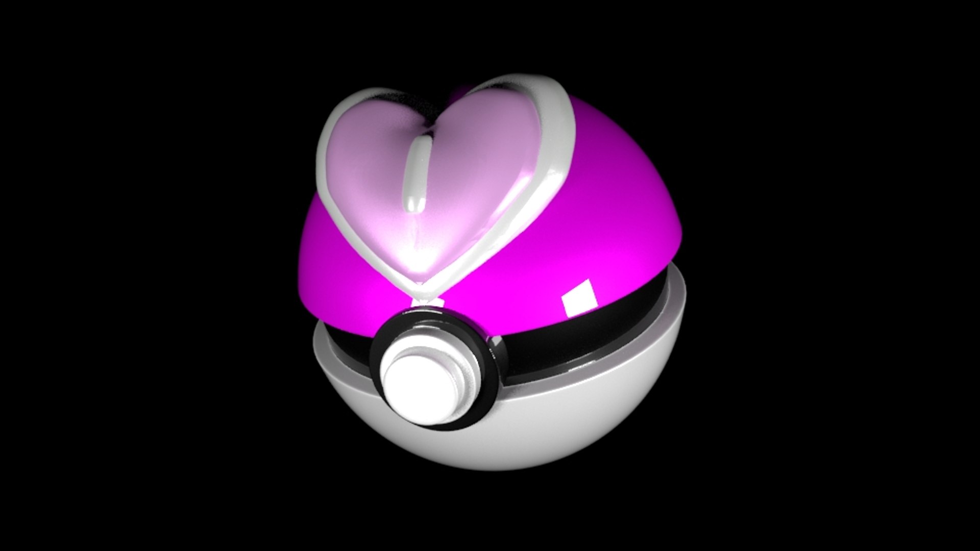 Love Ball 3D Model - TurboSquid 1518716