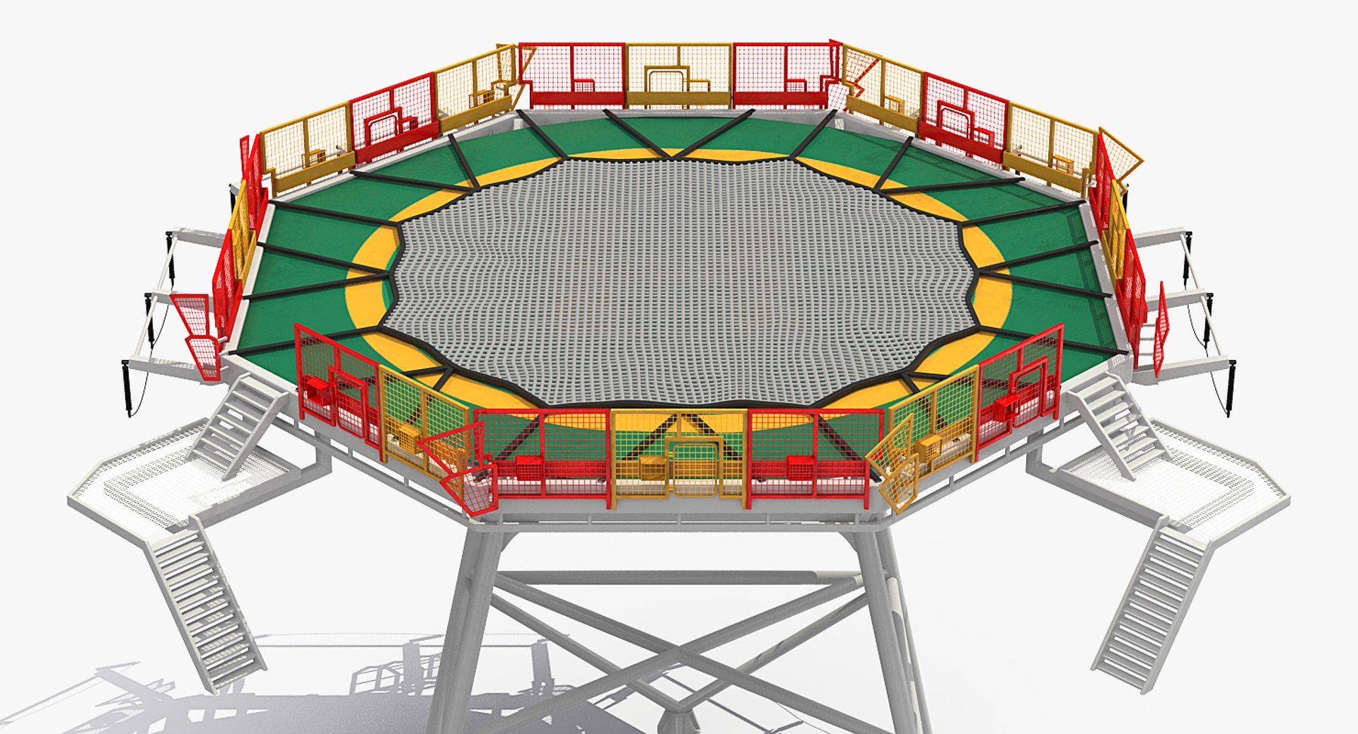 Helipad Pad 3D - TurboSquid 1291423