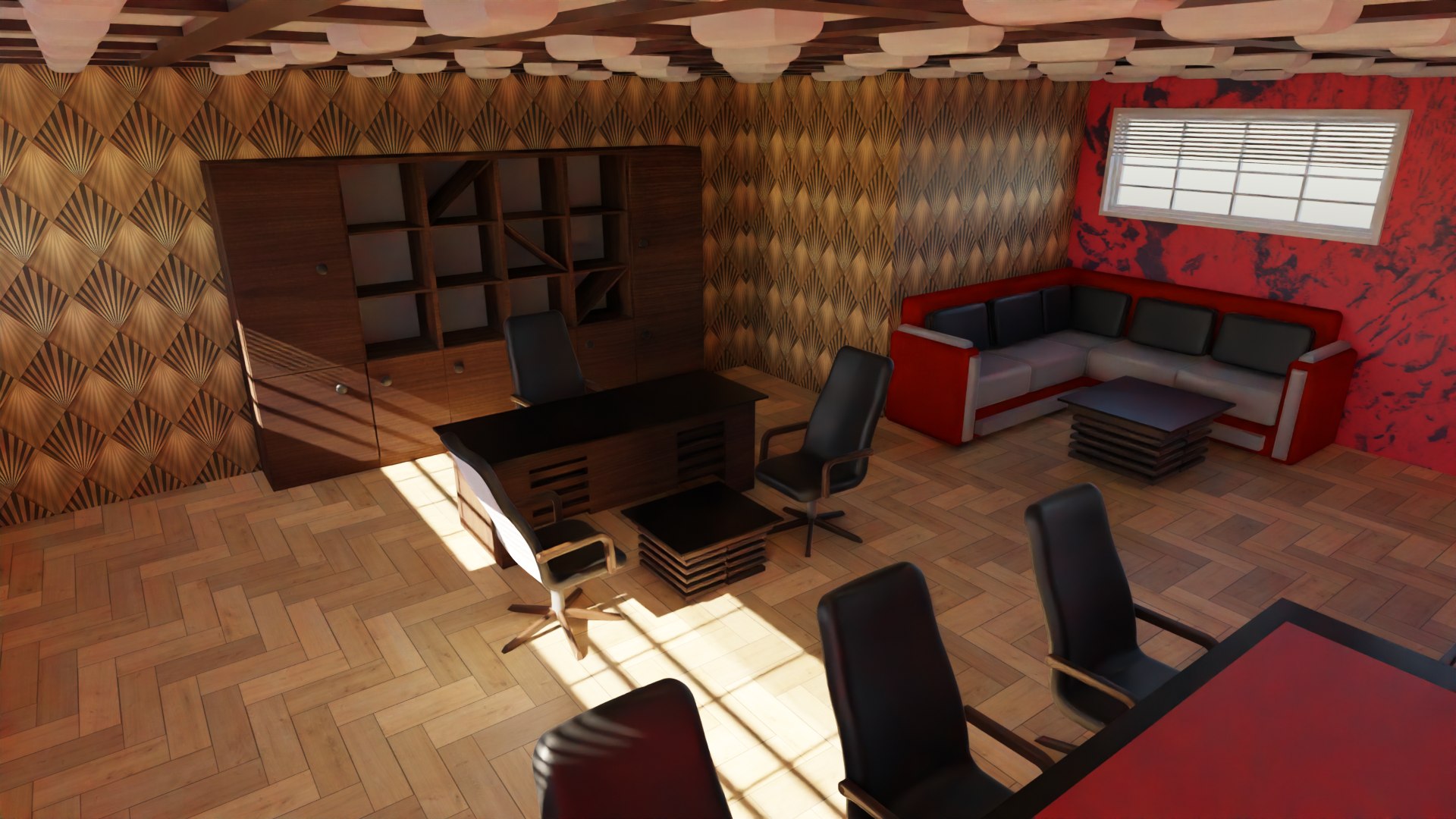 3D Boss Office - TurboSquid 2160829