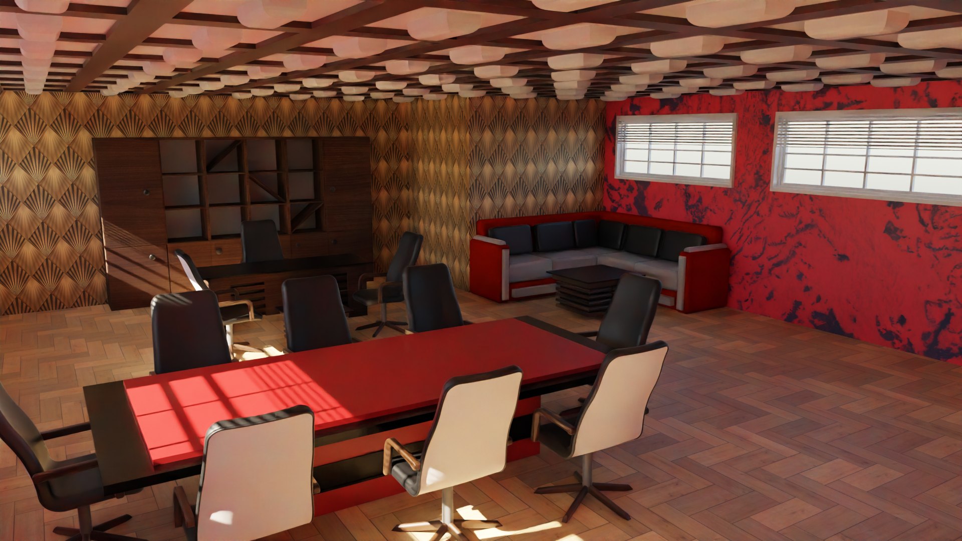 3D Boss Office - TurboSquid 2160829