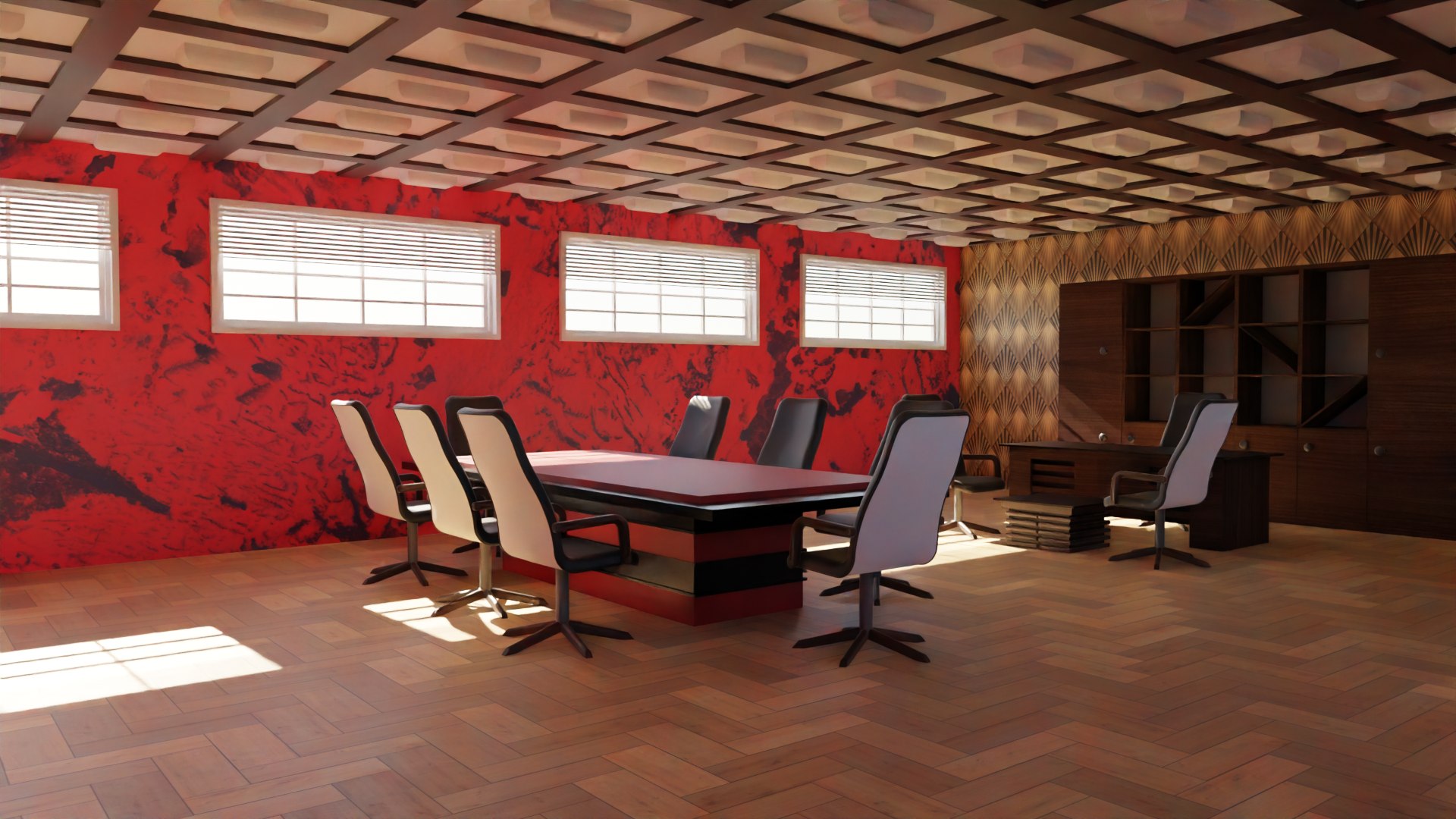 3D Boss Office - TurboSquid 2160829