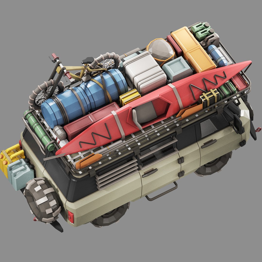 Vaz Buhanka 3D Model - TurboSquid 1974865