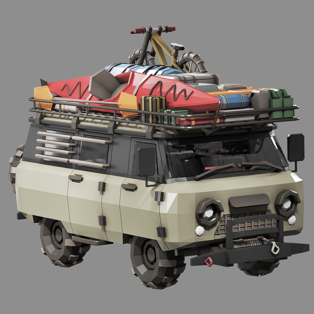 Vaz Buhanka 3D Model - TurboSquid 1974865