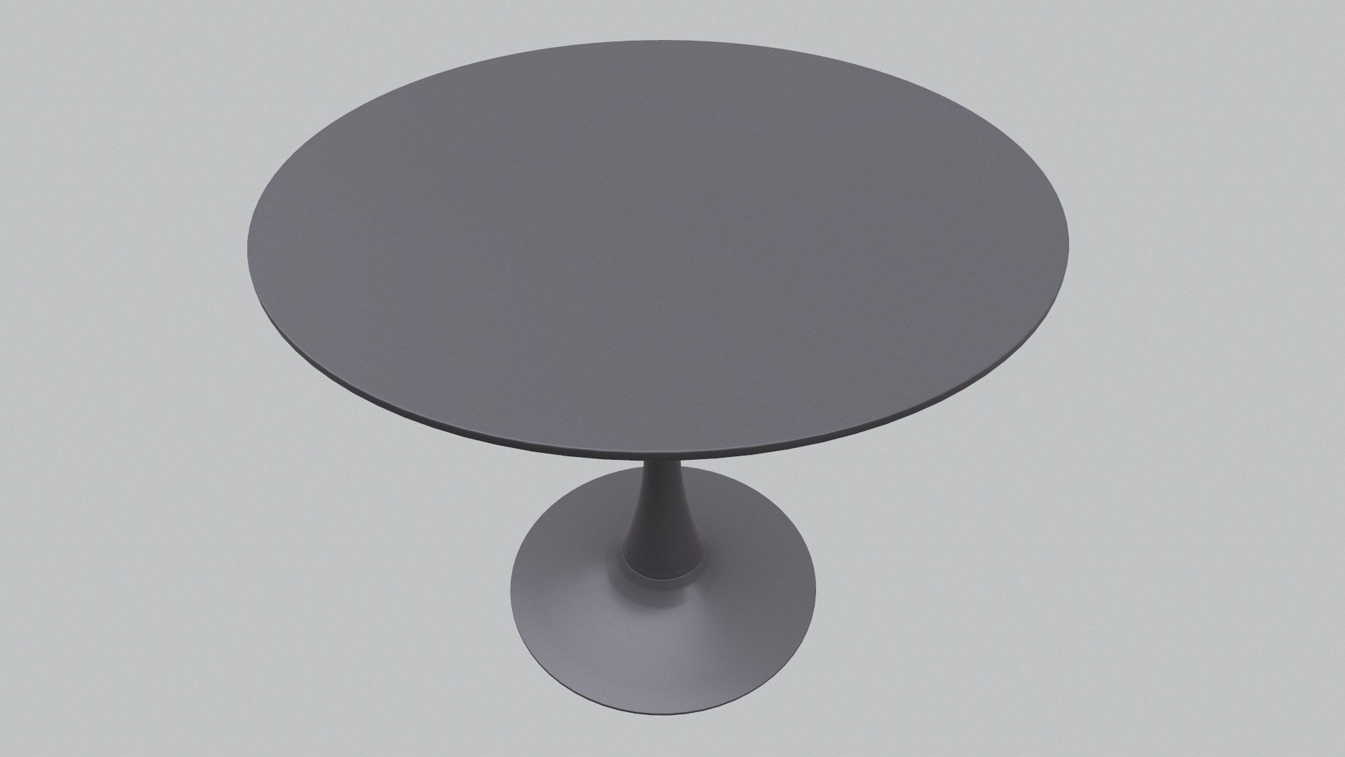 Round Table 3D Model - TurboSquid 2002371