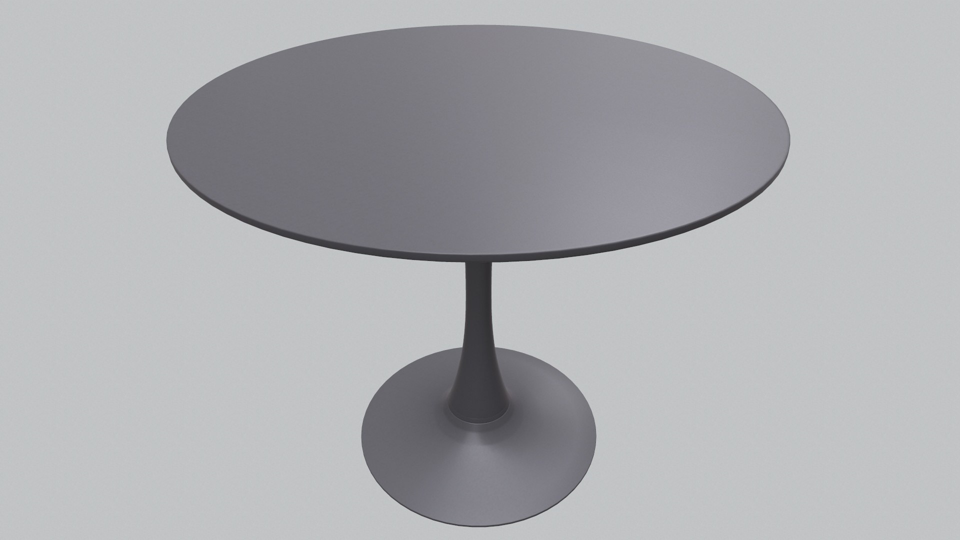 Round Table 3D Model - TurboSquid 2002371