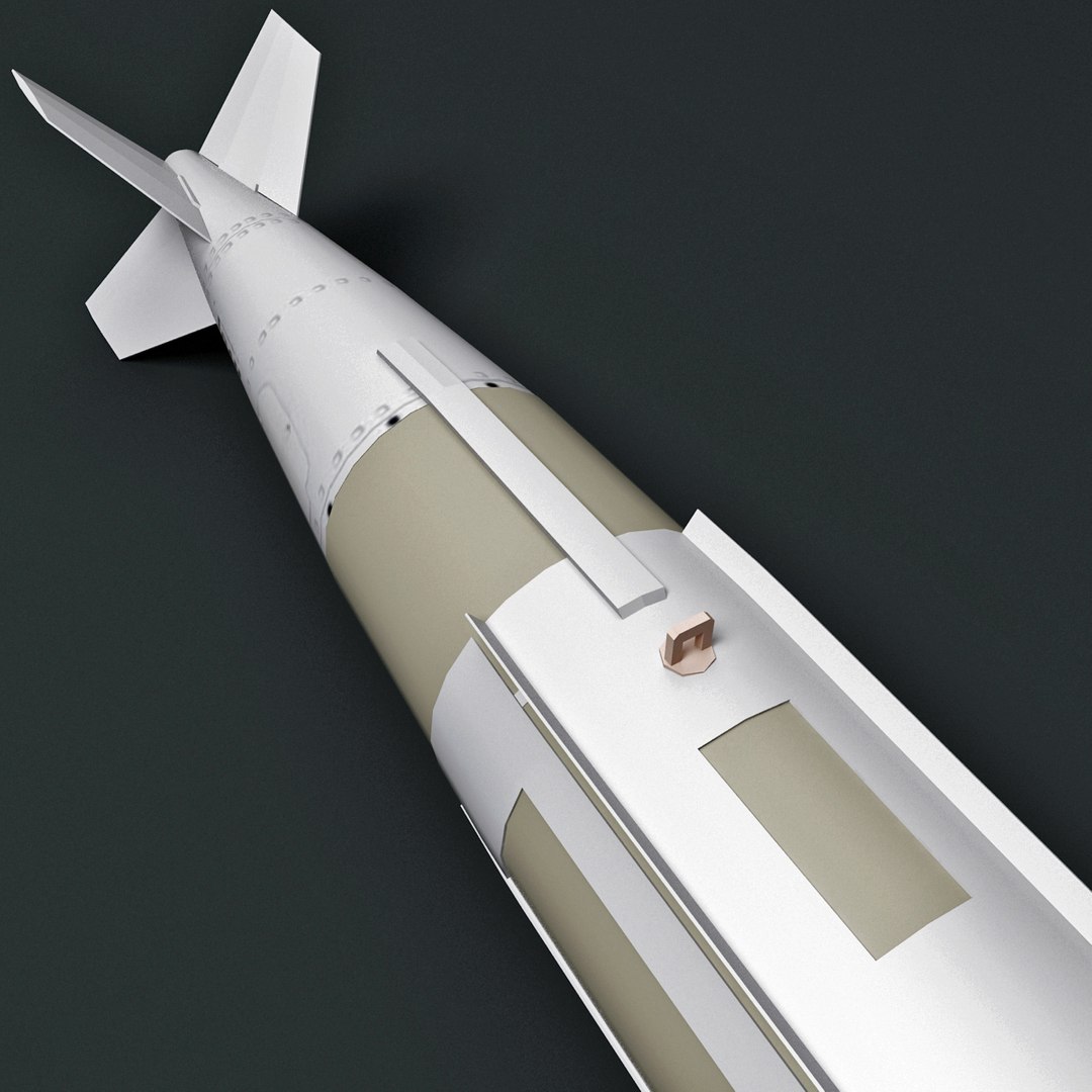 3d Aircraft Bomb Gbu-31 Jdam Model