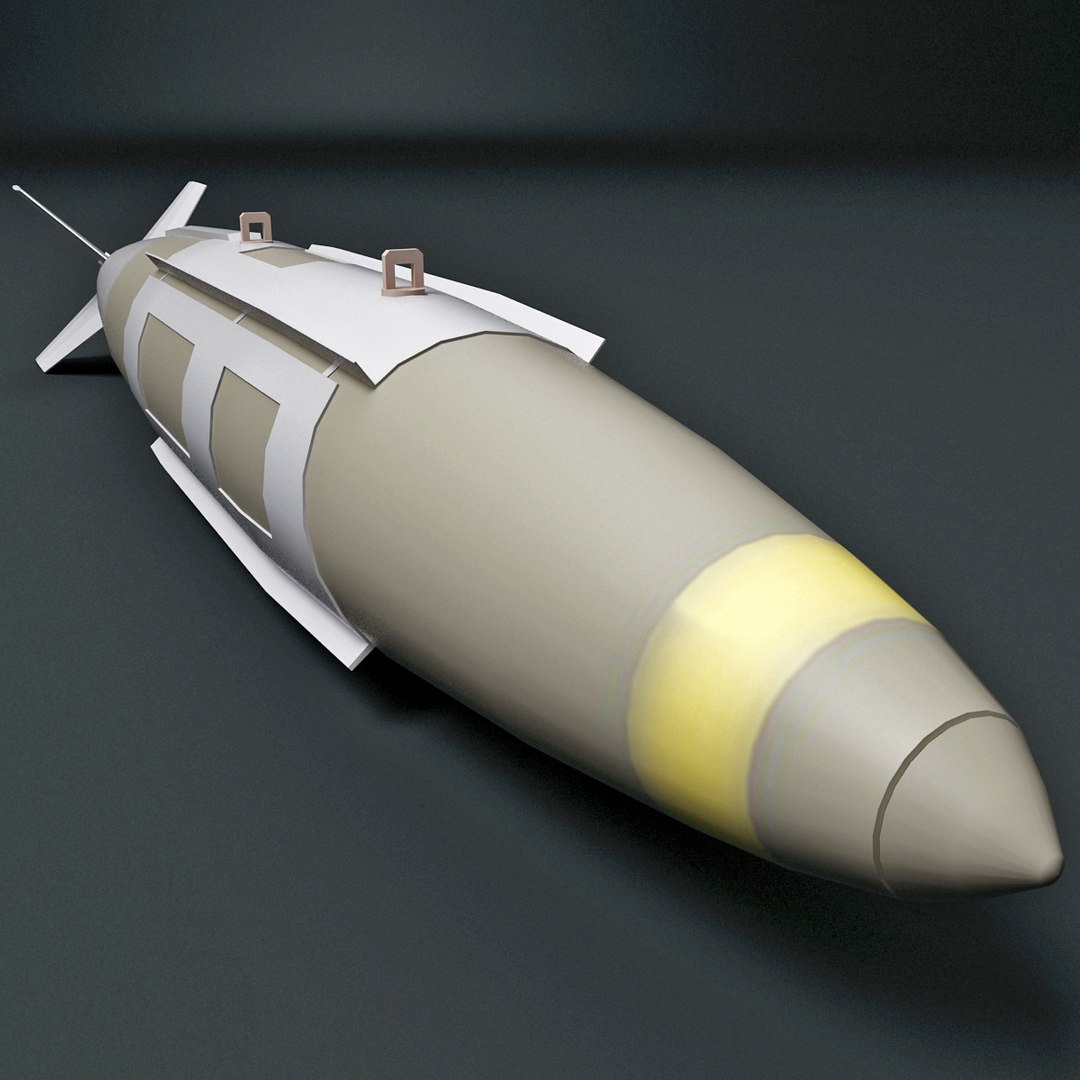 3d Aircraft Bomb Gbu-31 Jdam Model