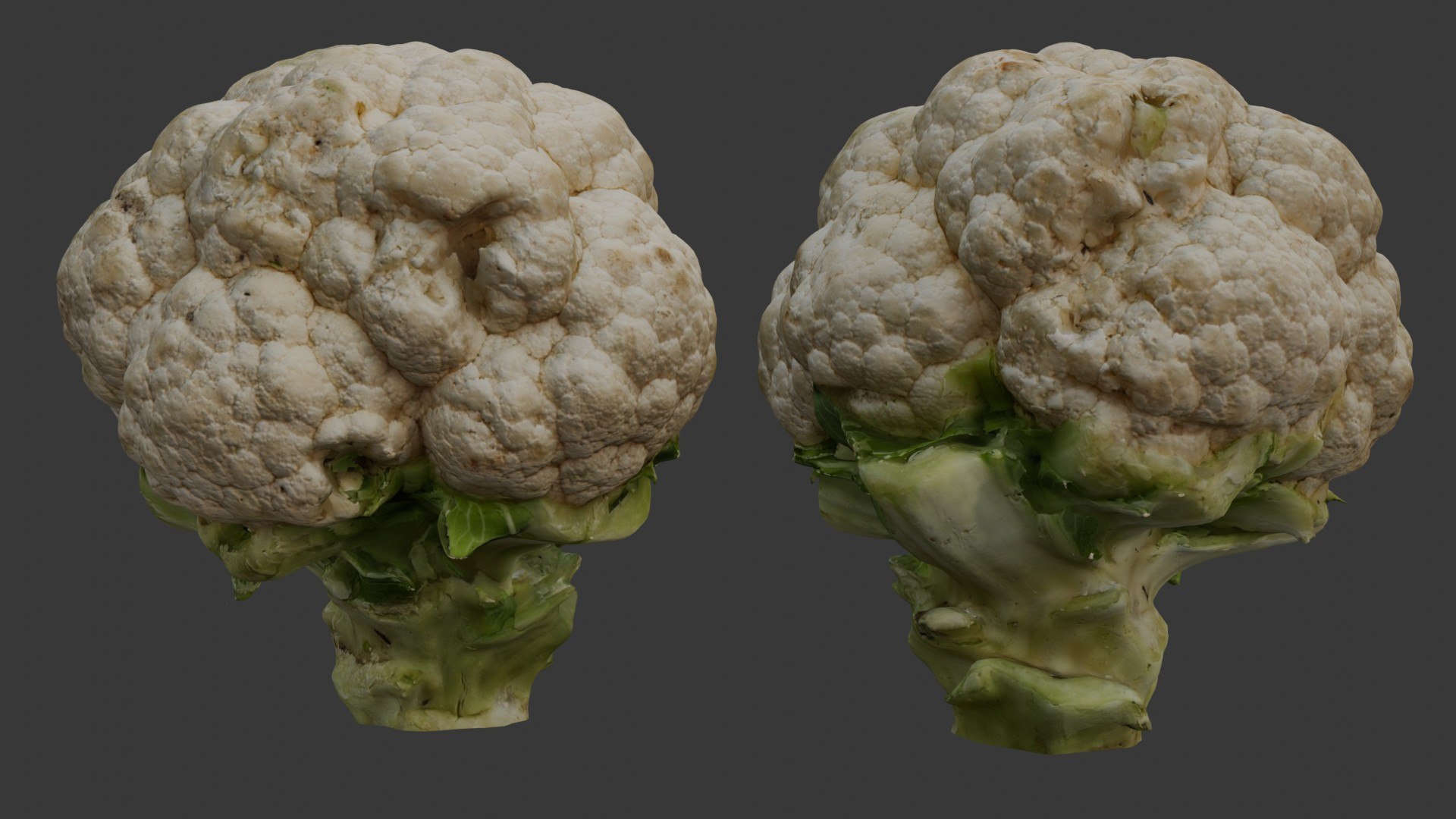 3D Realistic Cauliflower 3D Scan Model - TurboSquid 2400168