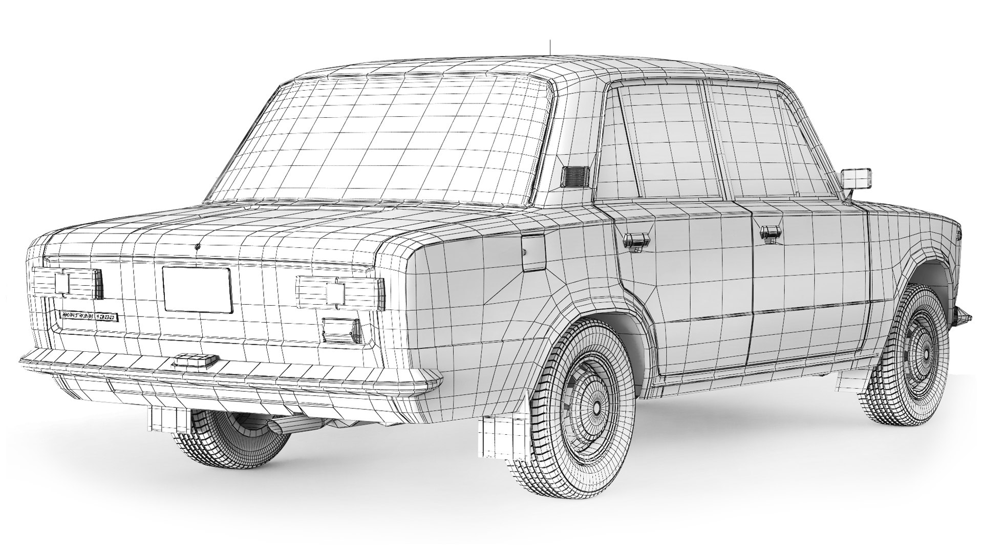 3D VAZ Lada 21011 1974 Model - TurboSquid 2095162