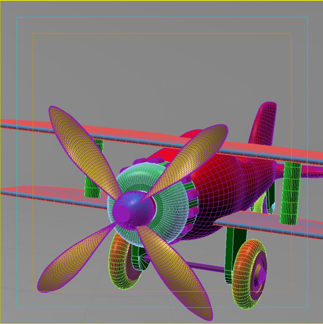 Toy Plane 3ds
