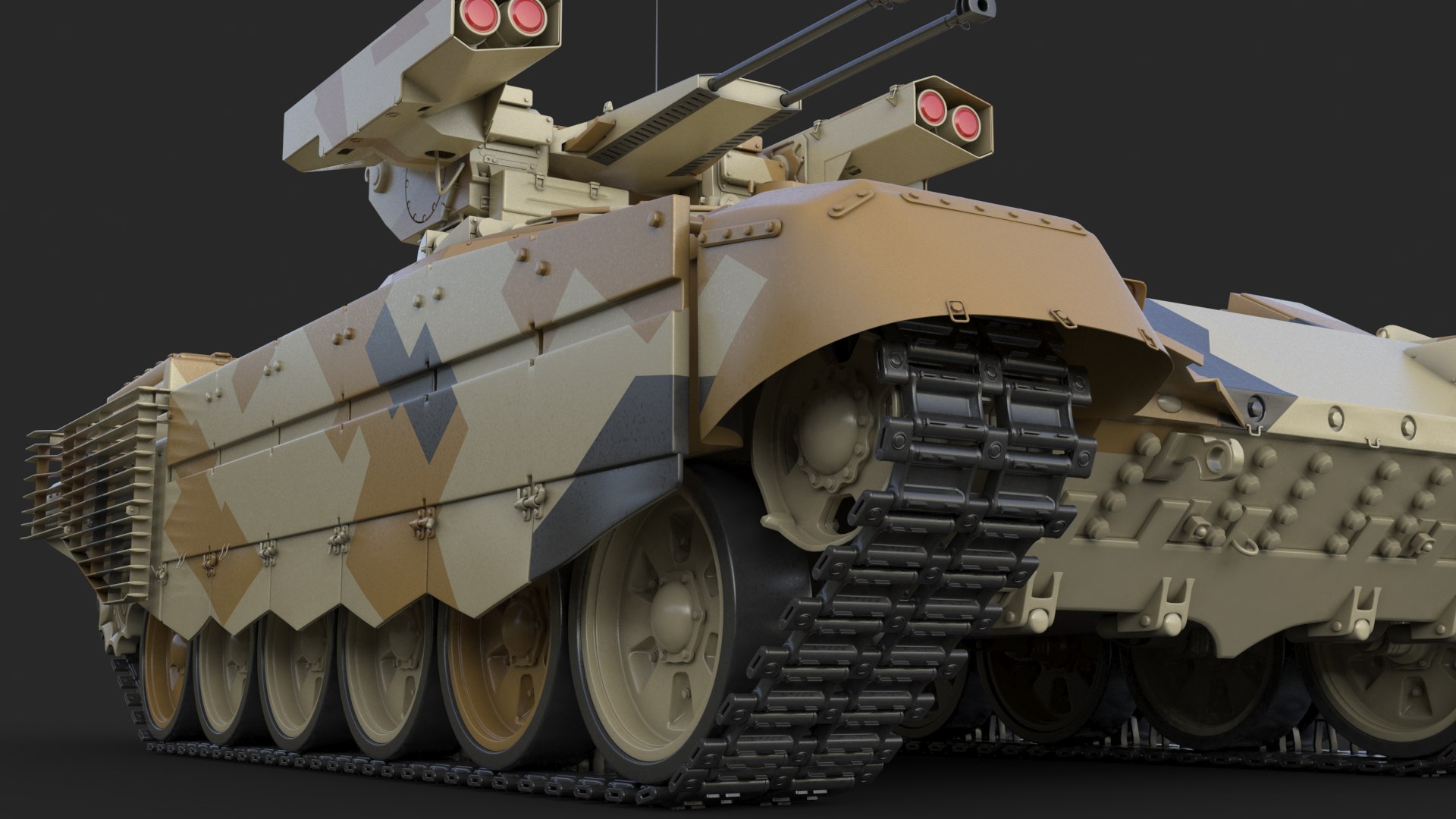 Tank Terminator BMP 72 Algeria 3D Model - TurboSquid 1966177