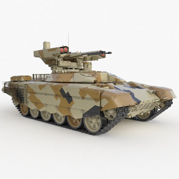 3D модель Tank Terminator BMP 72 Algeria - TurboSquid 1966177