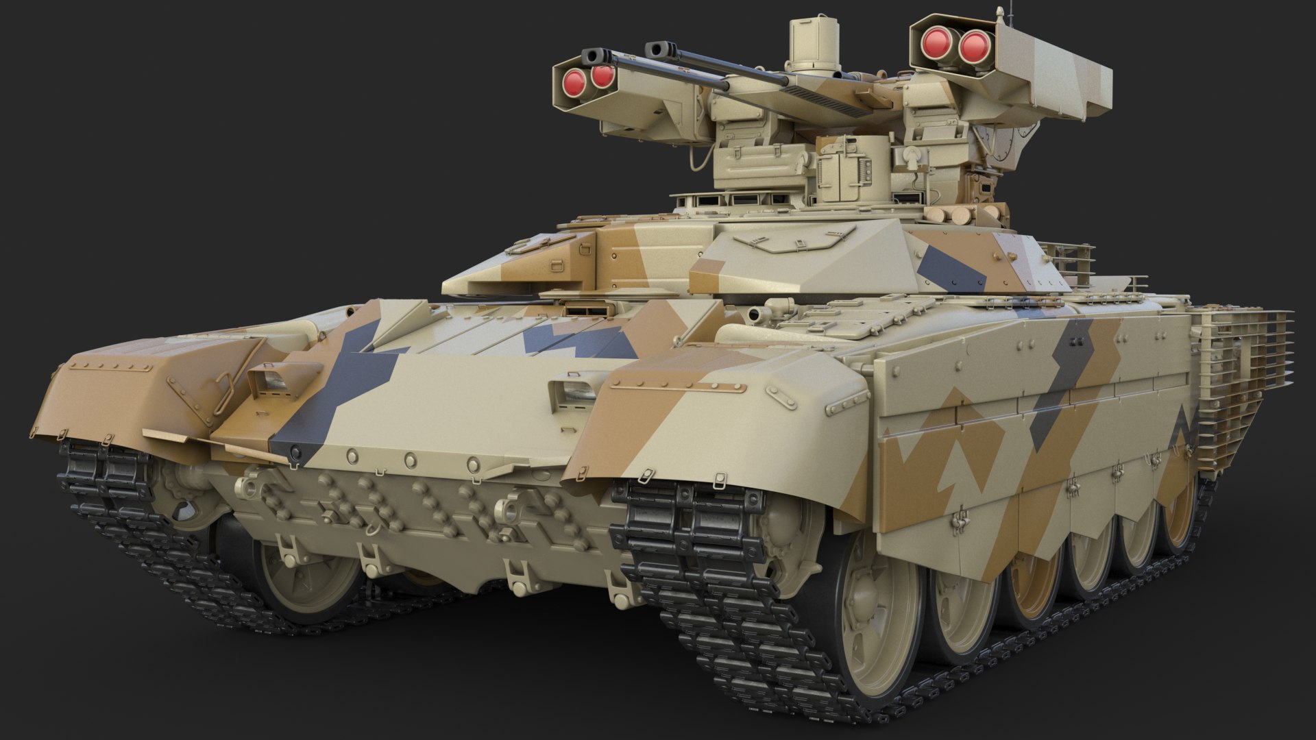 Tank Terminator BMP 72 Algeria 3D Model - TurboSquid 1966177