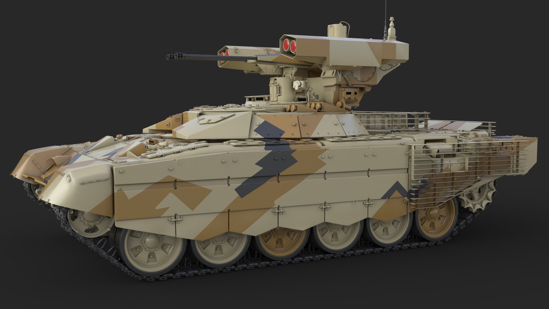 Tank Terminator BMP 72 Algeria 3D Model - TurboSquid 1966177