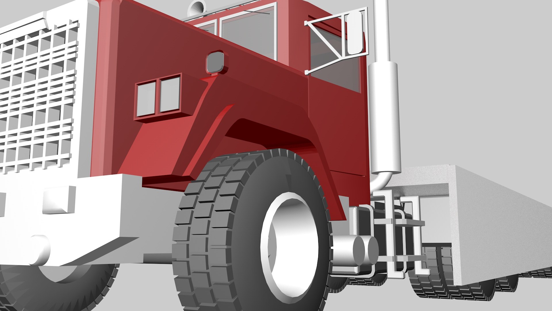 Transport truck 3D model - TurboSquid 2173198