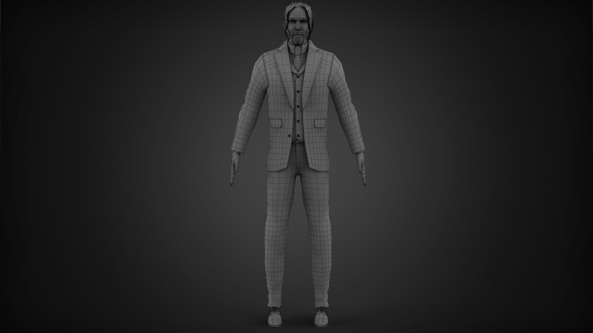 John wick model - TurboSquid 1435313