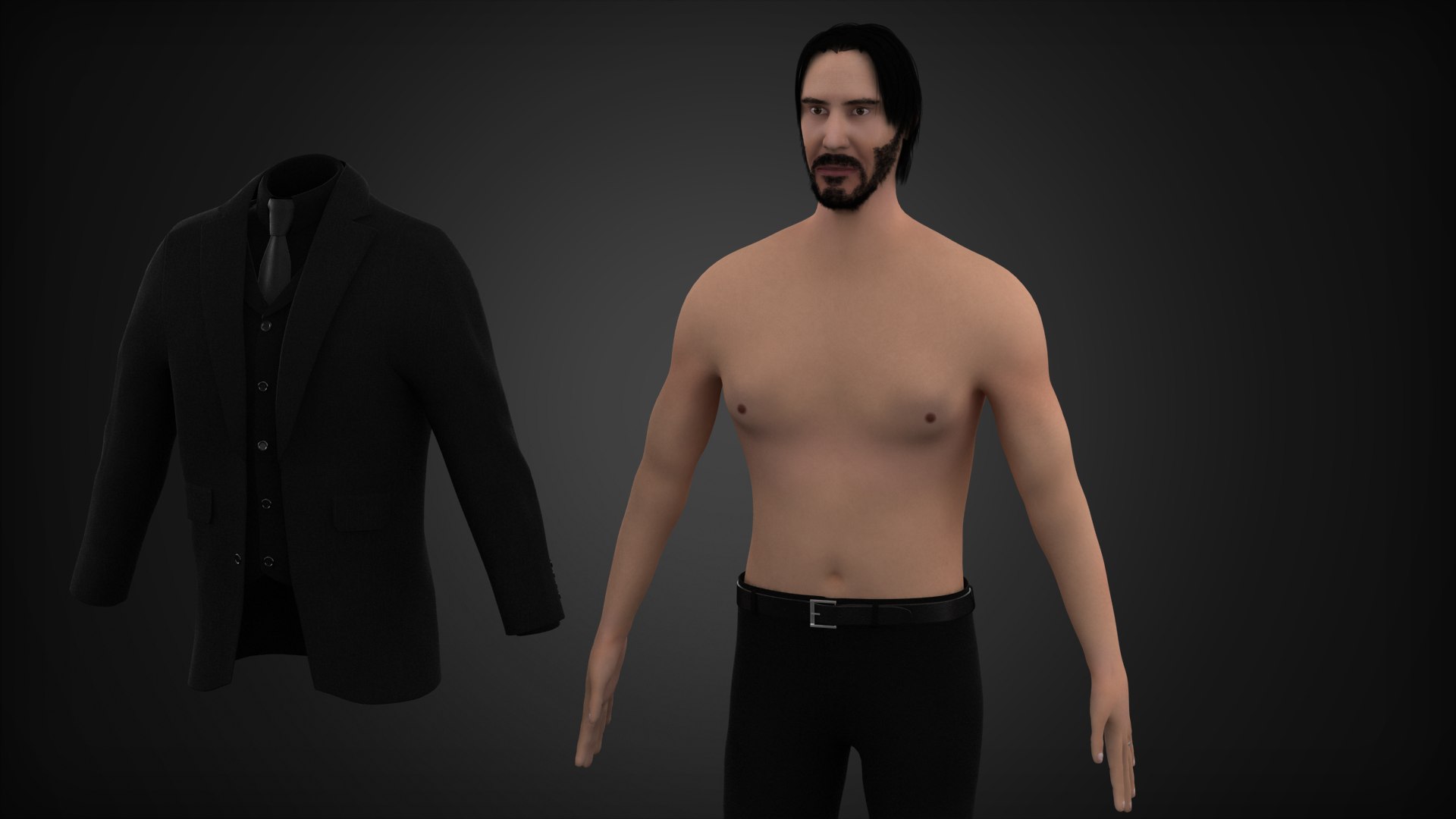 John Wick Model - TurboSquid 1435313