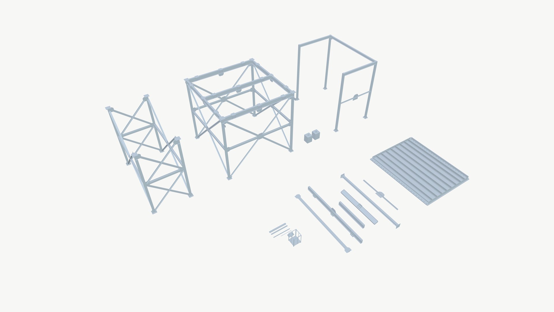 3D Construction Site Assets Model - TurboSquid 2265794