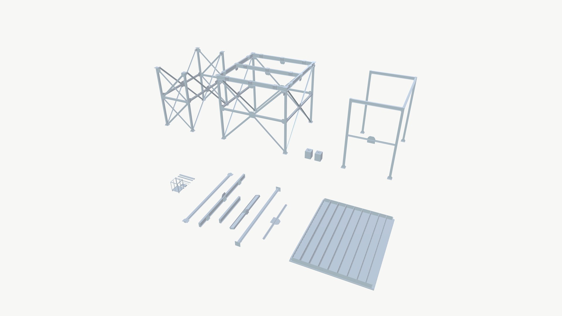 3D Construction Site Assets Model - TurboSquid 2265794