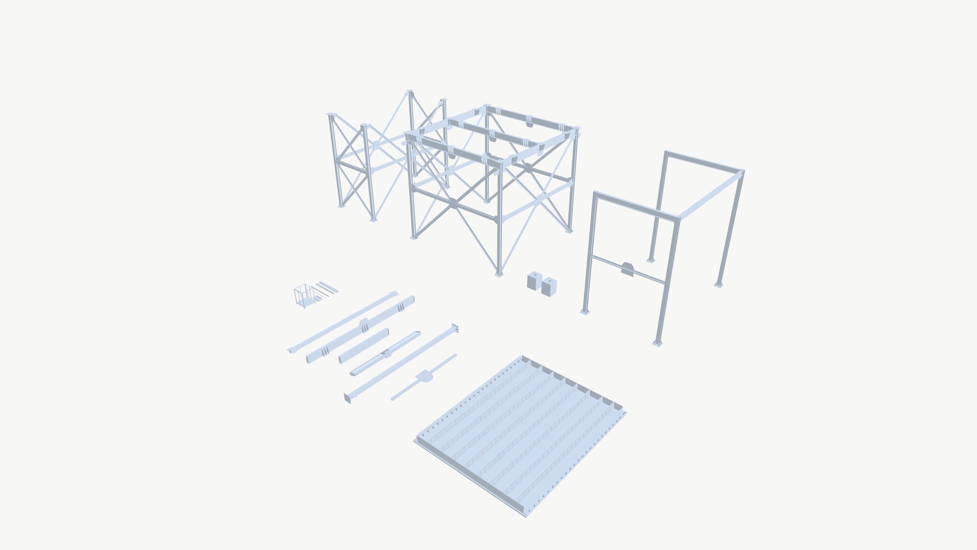 3D Construction Site Assets Model - TurboSquid 2265794