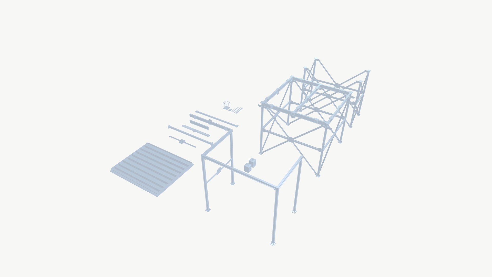 3D Construction Site Assets Model - TurboSquid 2265794