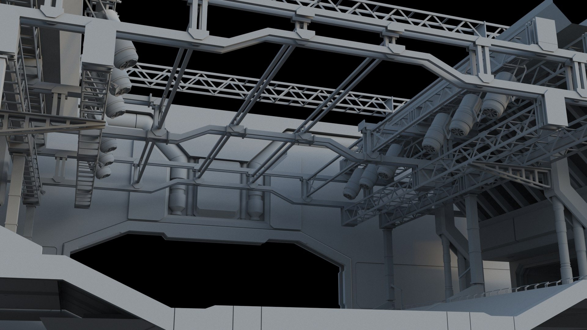 3D Model Sci-Fi Environment Builder - TurboSquid 2120258