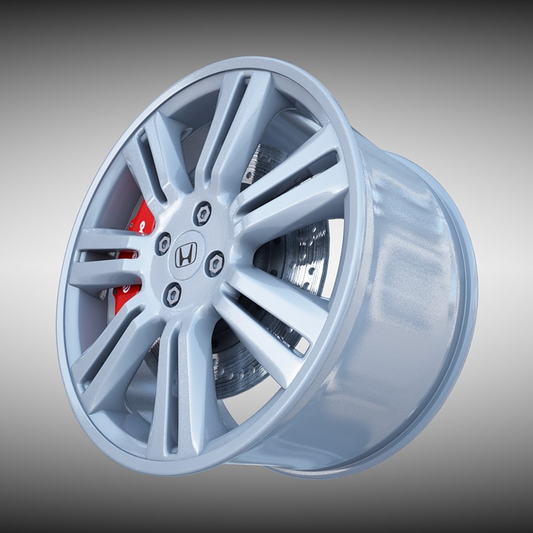 3ds Honda Alloy Wheel