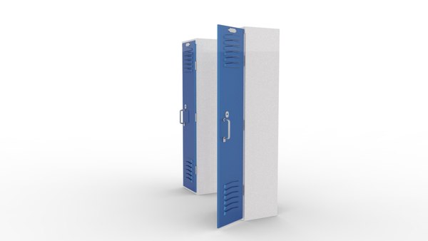 locker 3d model