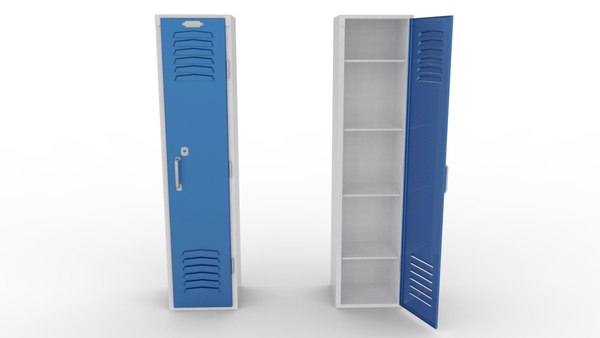 locker 3d model