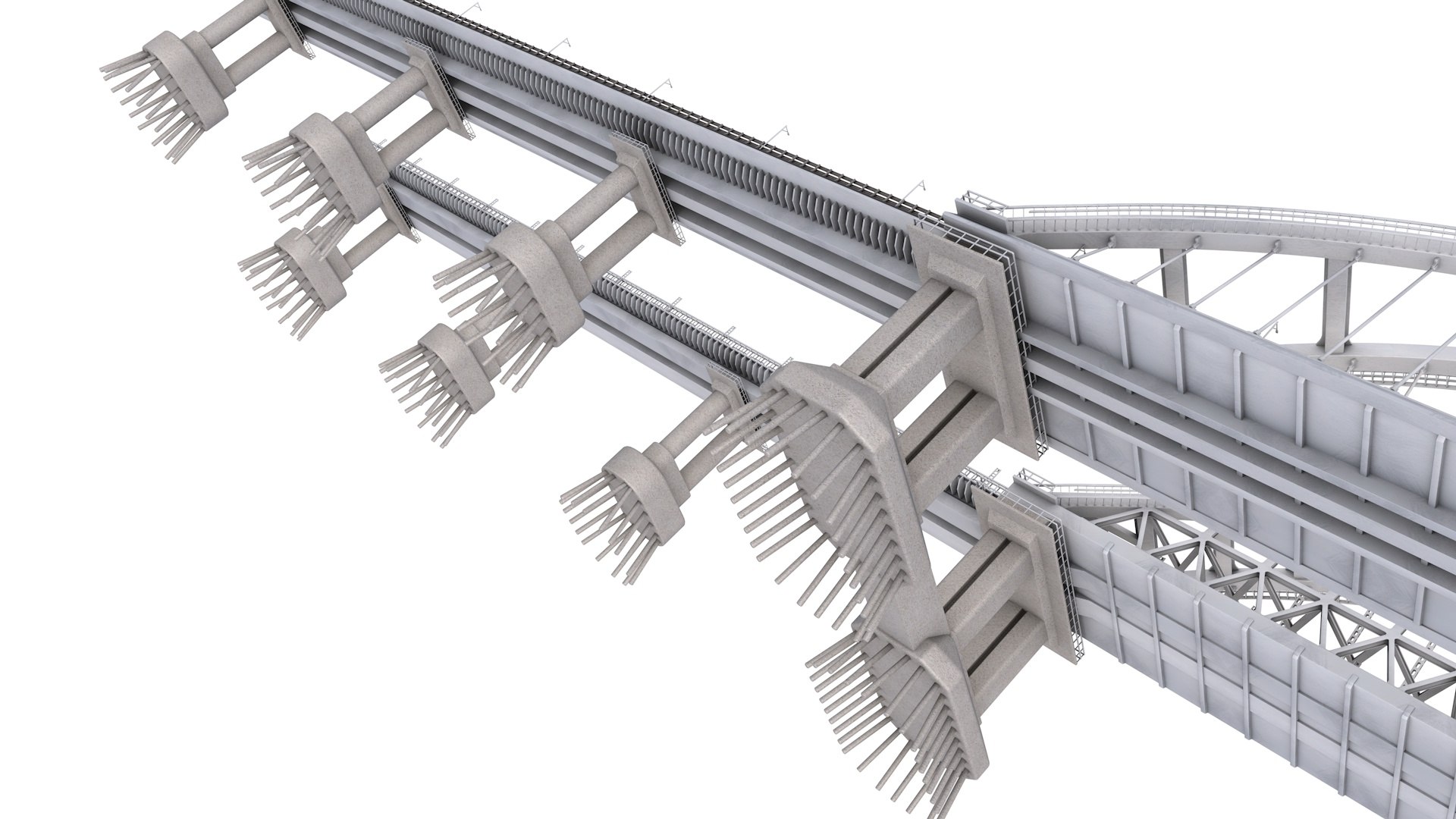 Crimean Bridge 3D Model - TurboSquid 2257914