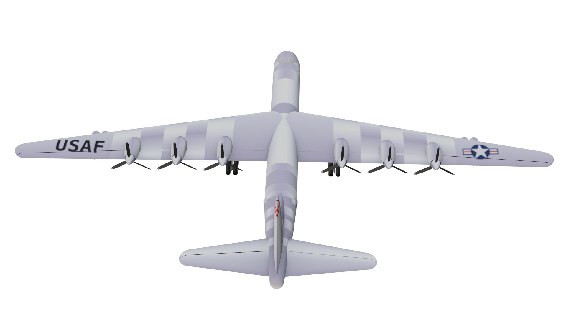 Convair B-36 Peacemaker 3D - TurboSquid 2348916